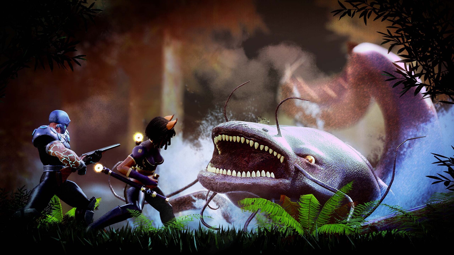 ArtStation - The Catfish Monster