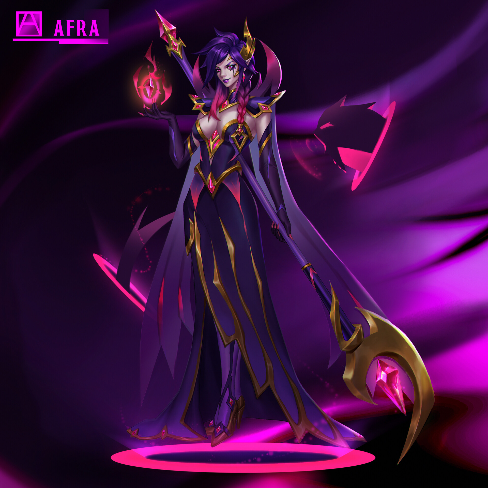 ArtStation - 诡弥妖姬-Afra阿芙拉