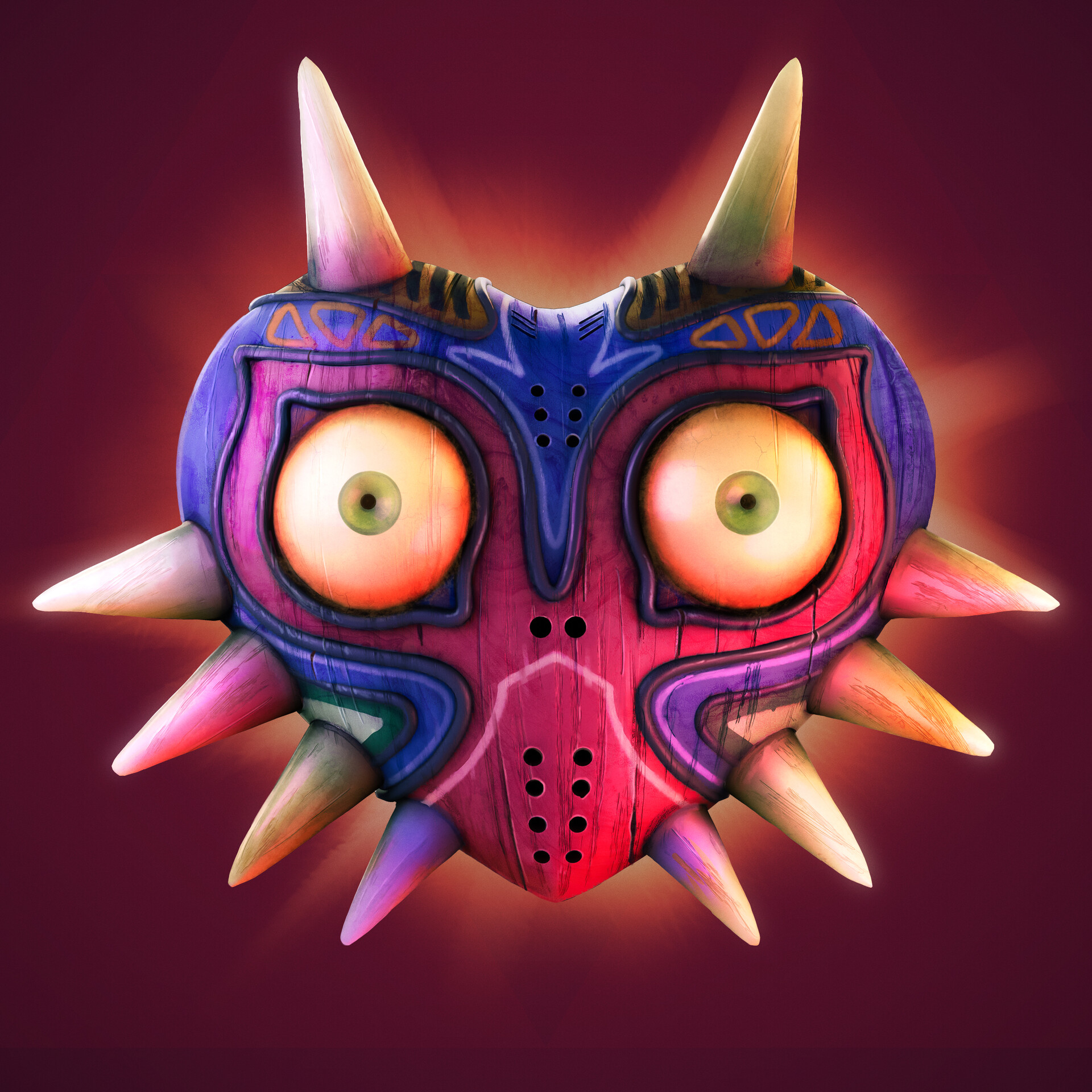 ArtStation - Majora's mask fanart wallpaper