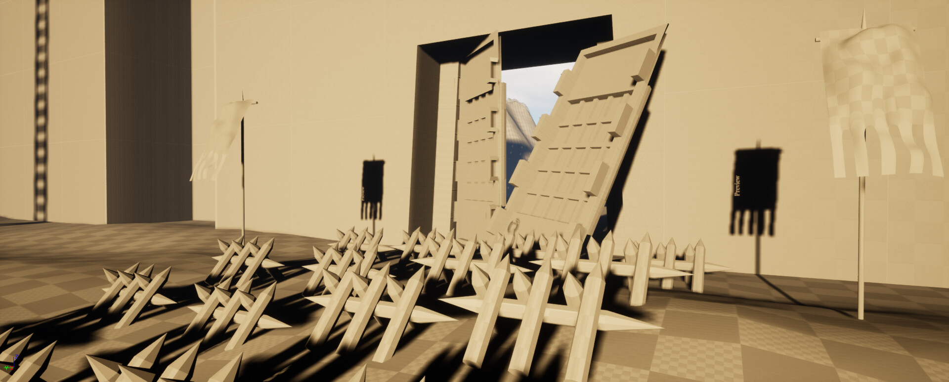 Paul Huang (Wenjie) - Ancient Battle Field Unreal Engine Blockout