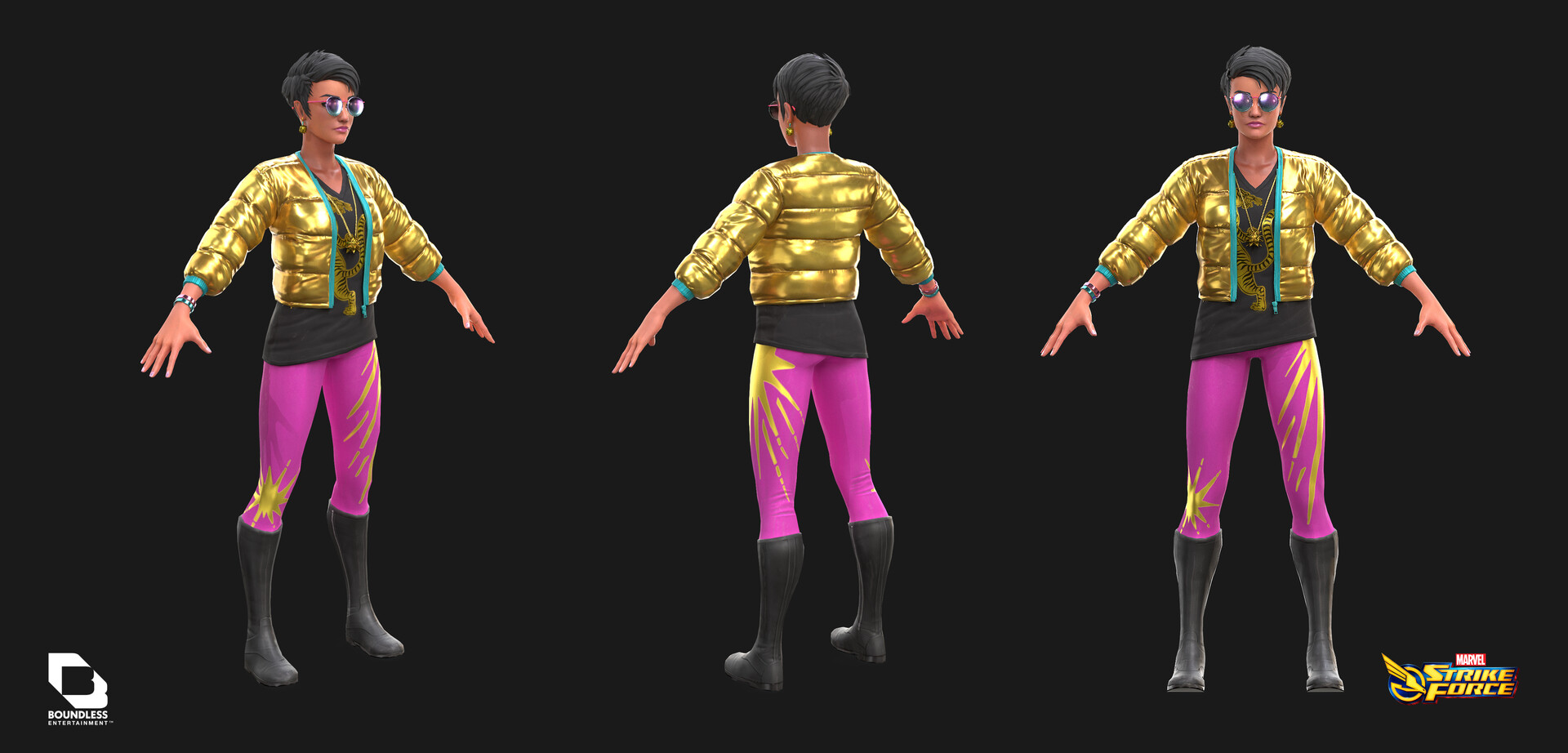 ArtStation - Marvel Strike Force - Jubilee