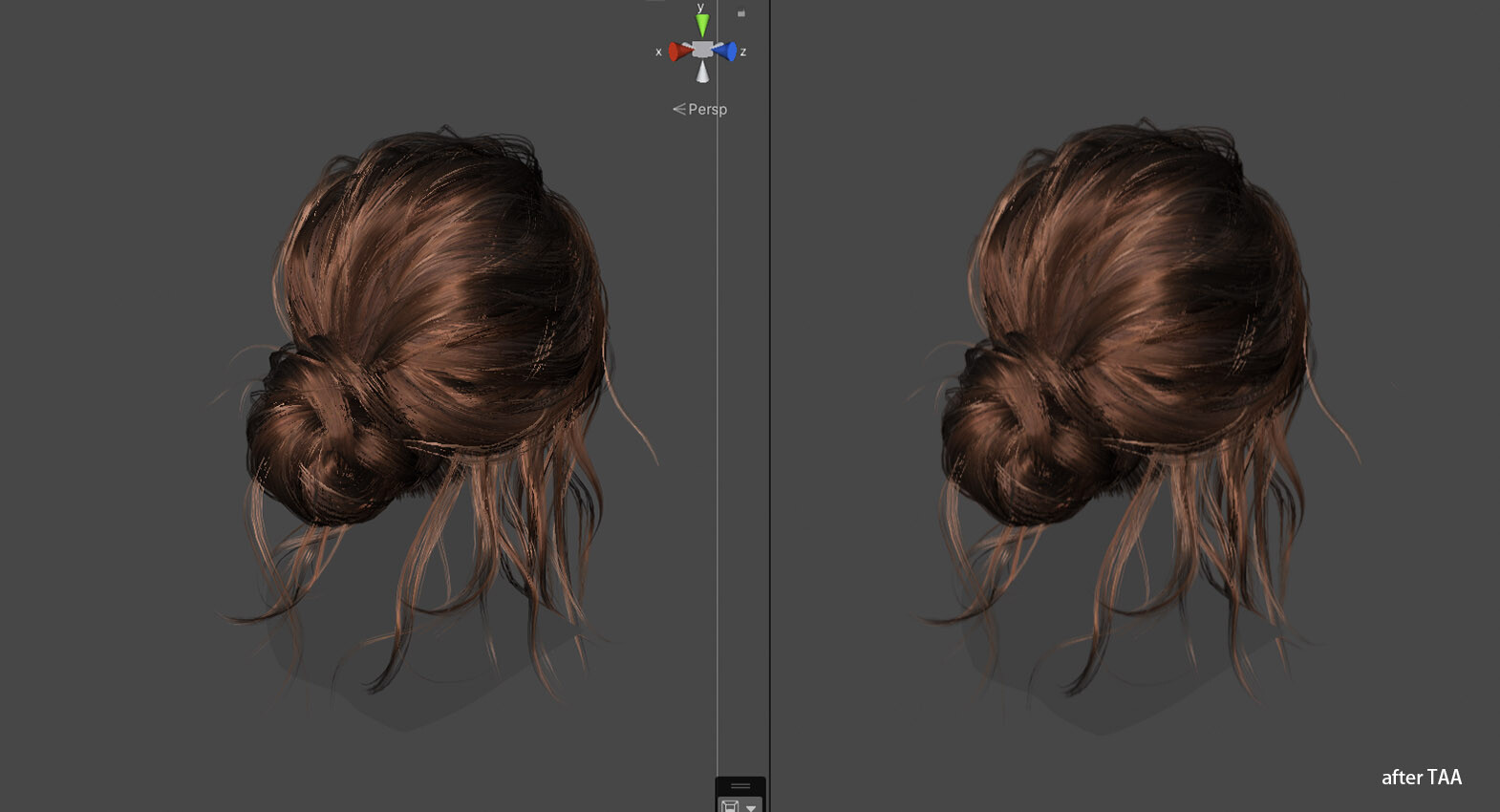 ArtStation - real-time hair shader using Kajiya lighting model