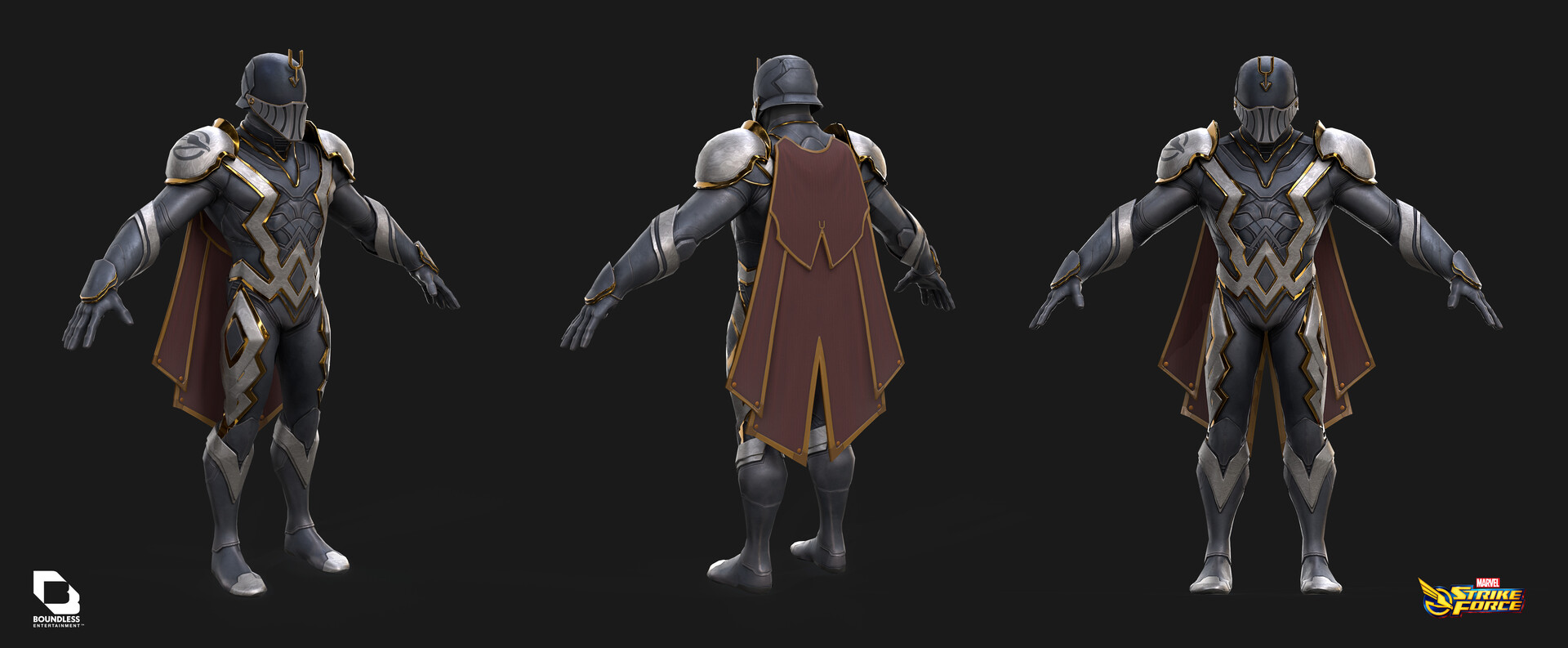 ArtStation - Marvel Strike Force (iOS, Android) - Blackbolt