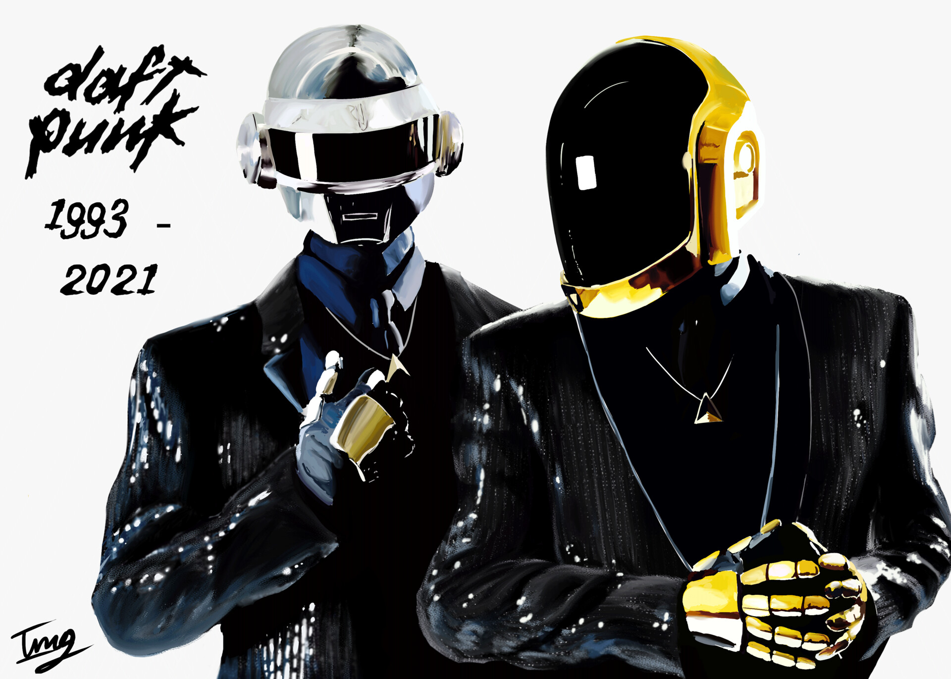 ArtStation - Daft Punk Tribute