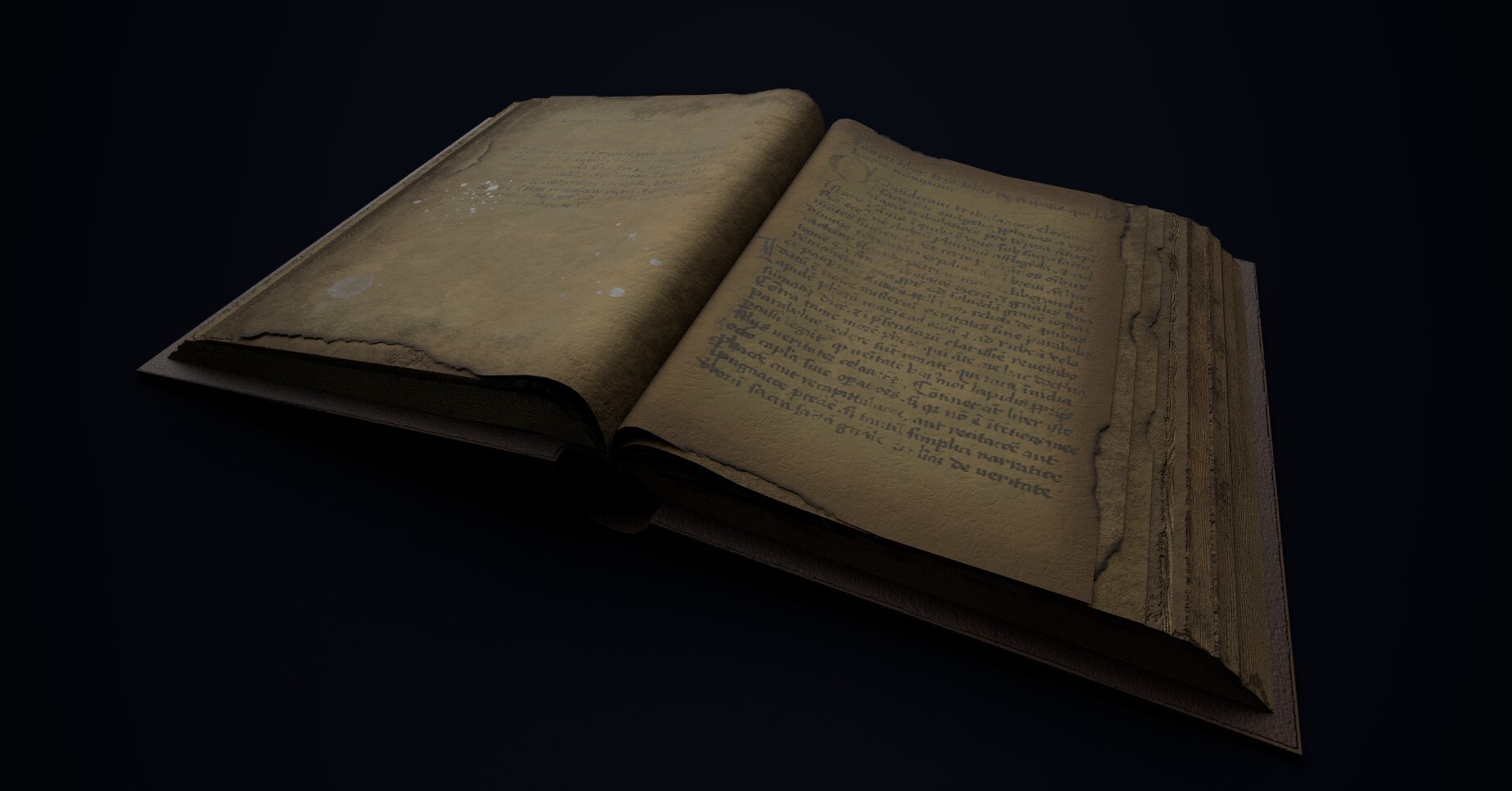 ArtStation - Worn Notebook