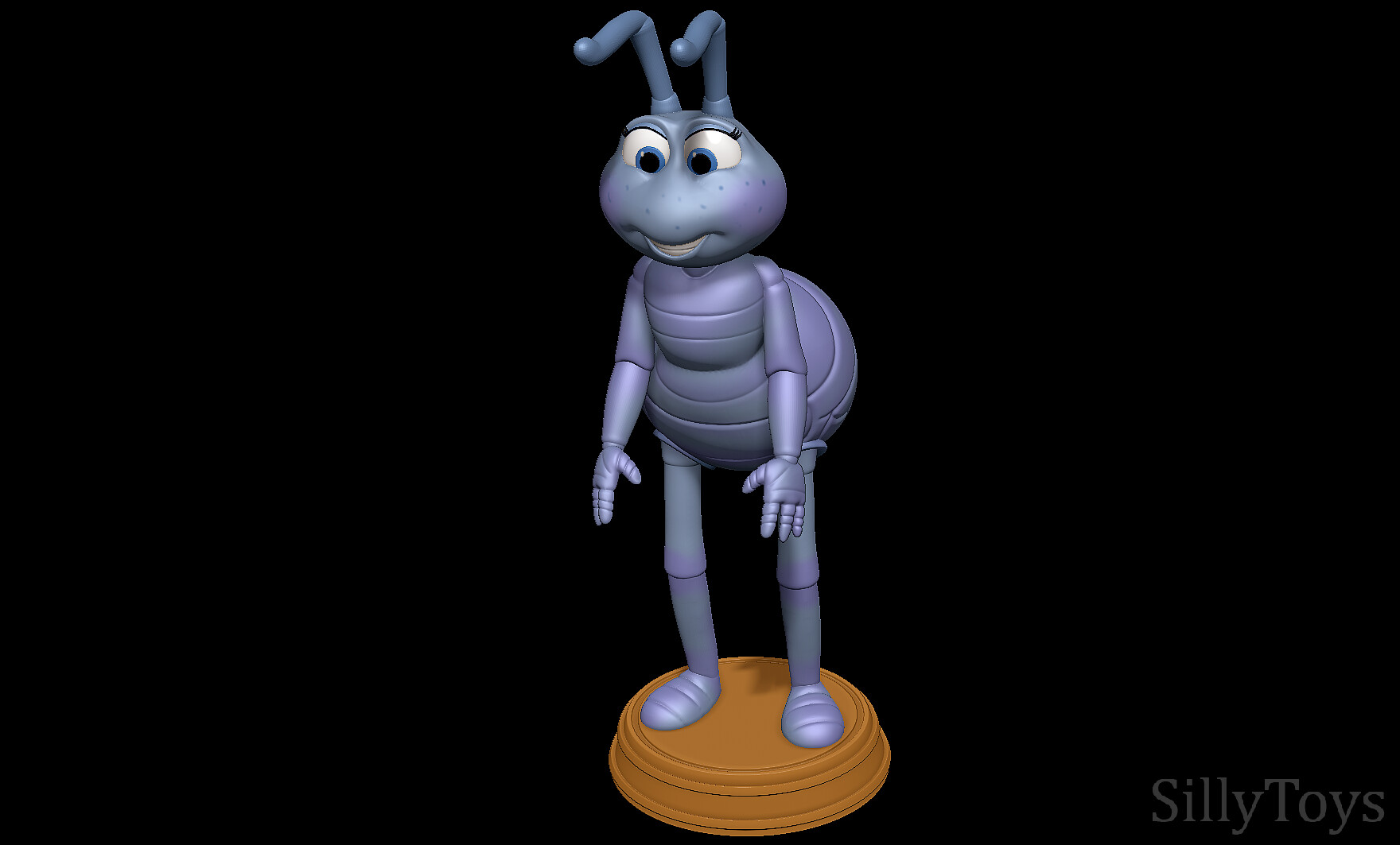SillyToys - Dra. Flora - A Bug's Life 3D print model