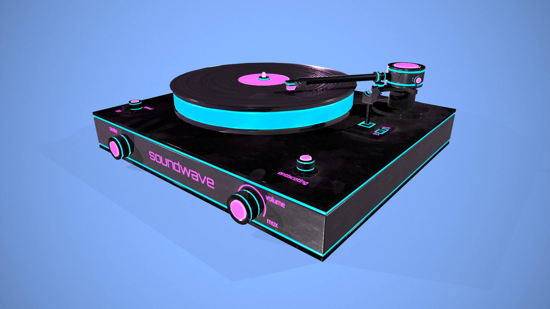 ArtStation - Vinyl player