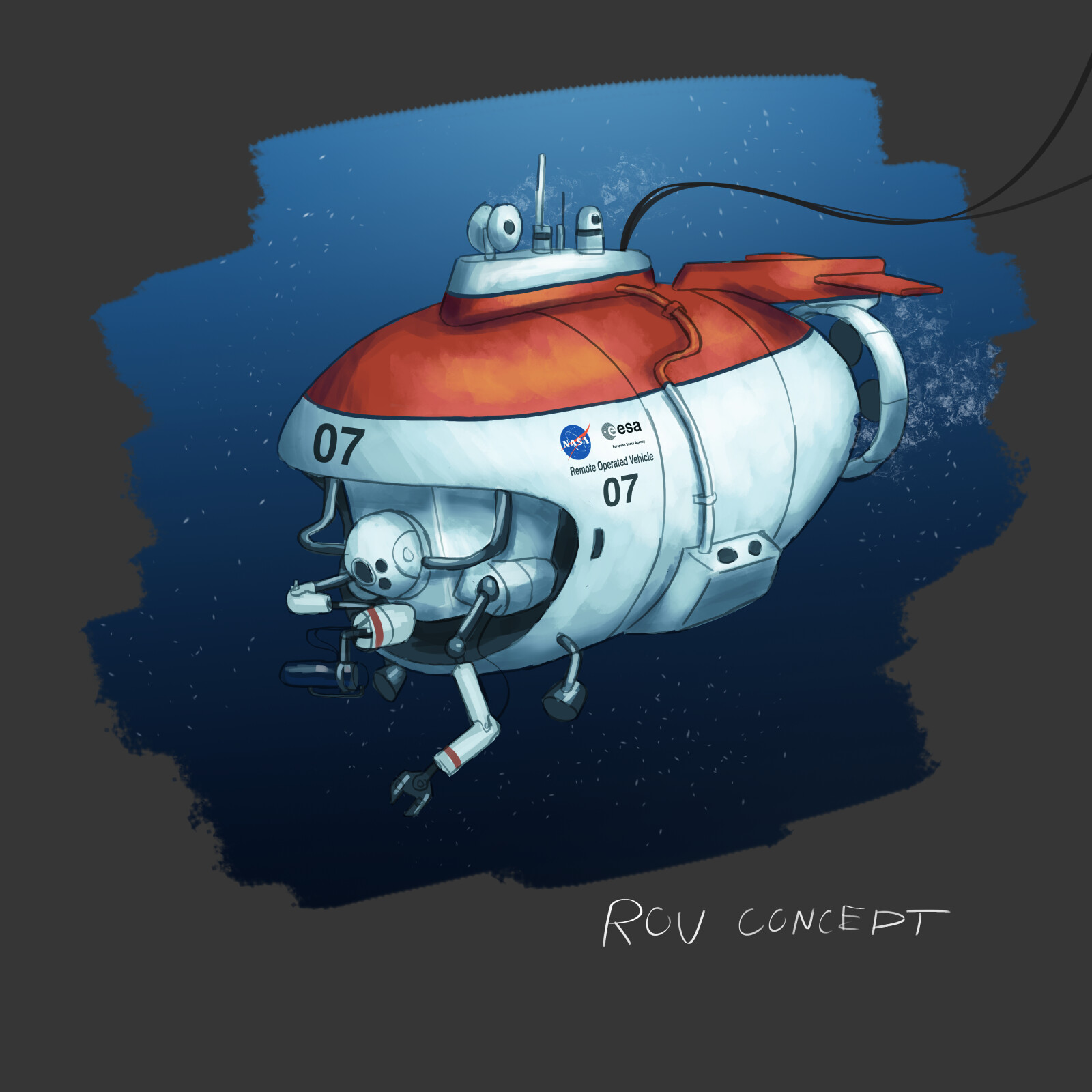 ArtStation - ROV Concept