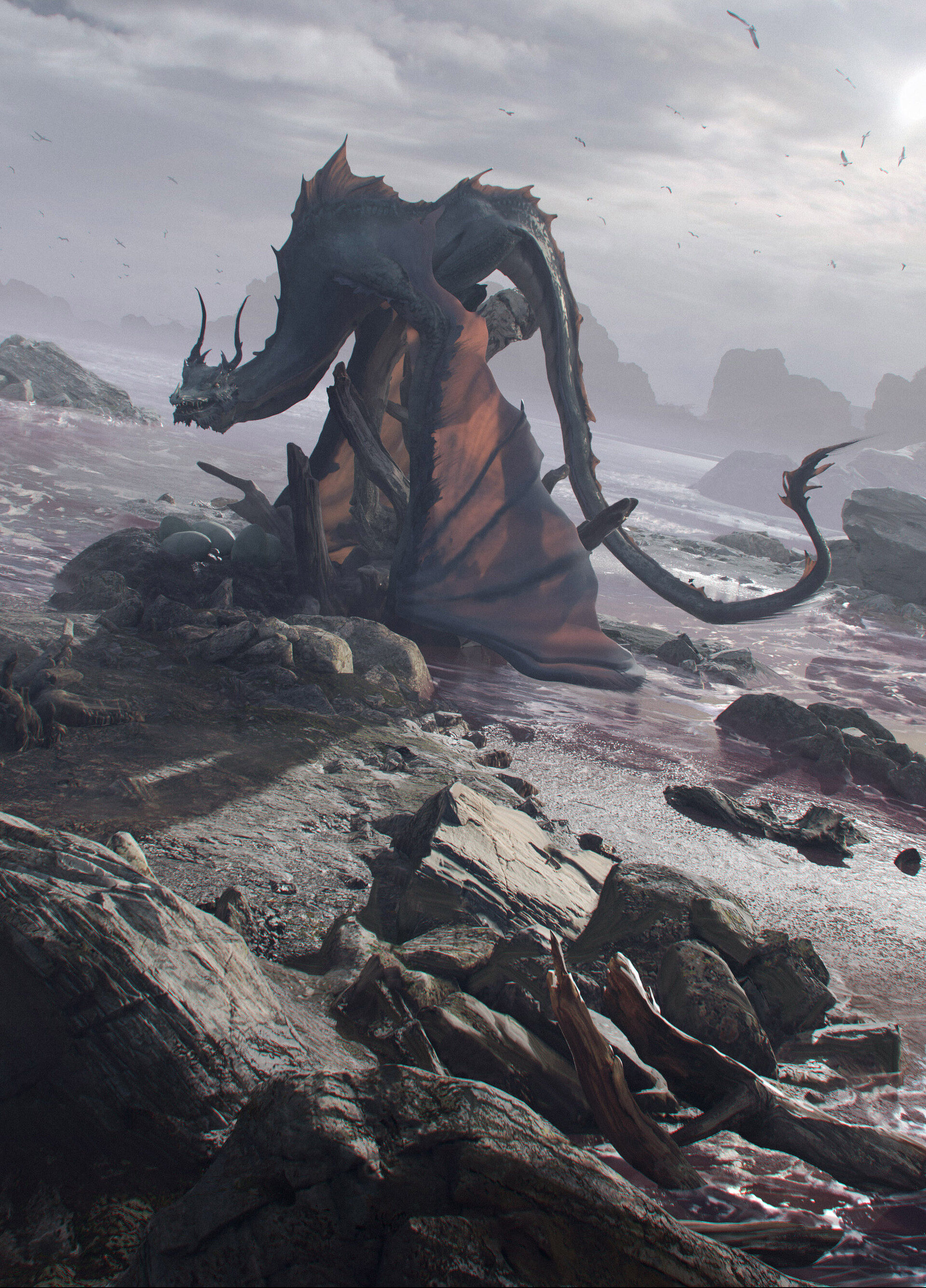 ArtStation - Red Tide