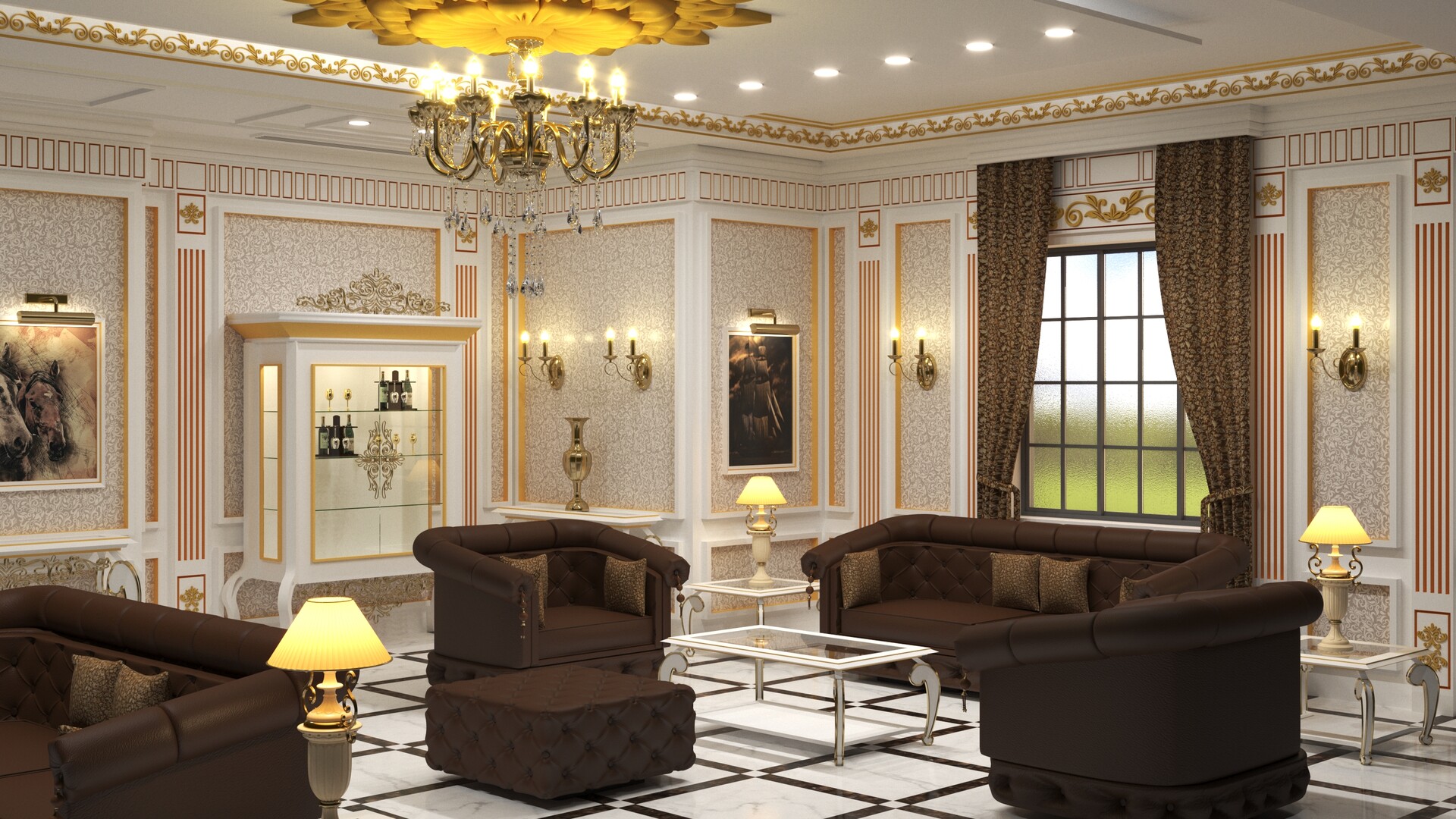 ArtStation - Classic Interior