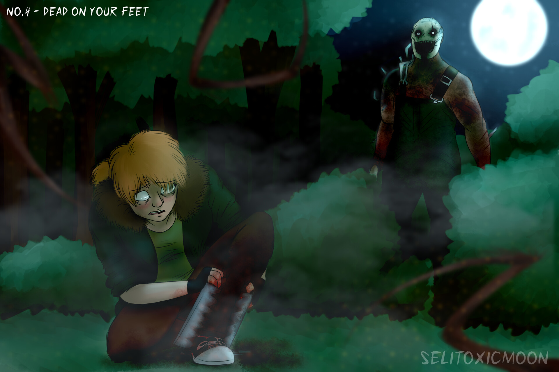 ArtStation - Whumptober | No.4 - Dead on your feet