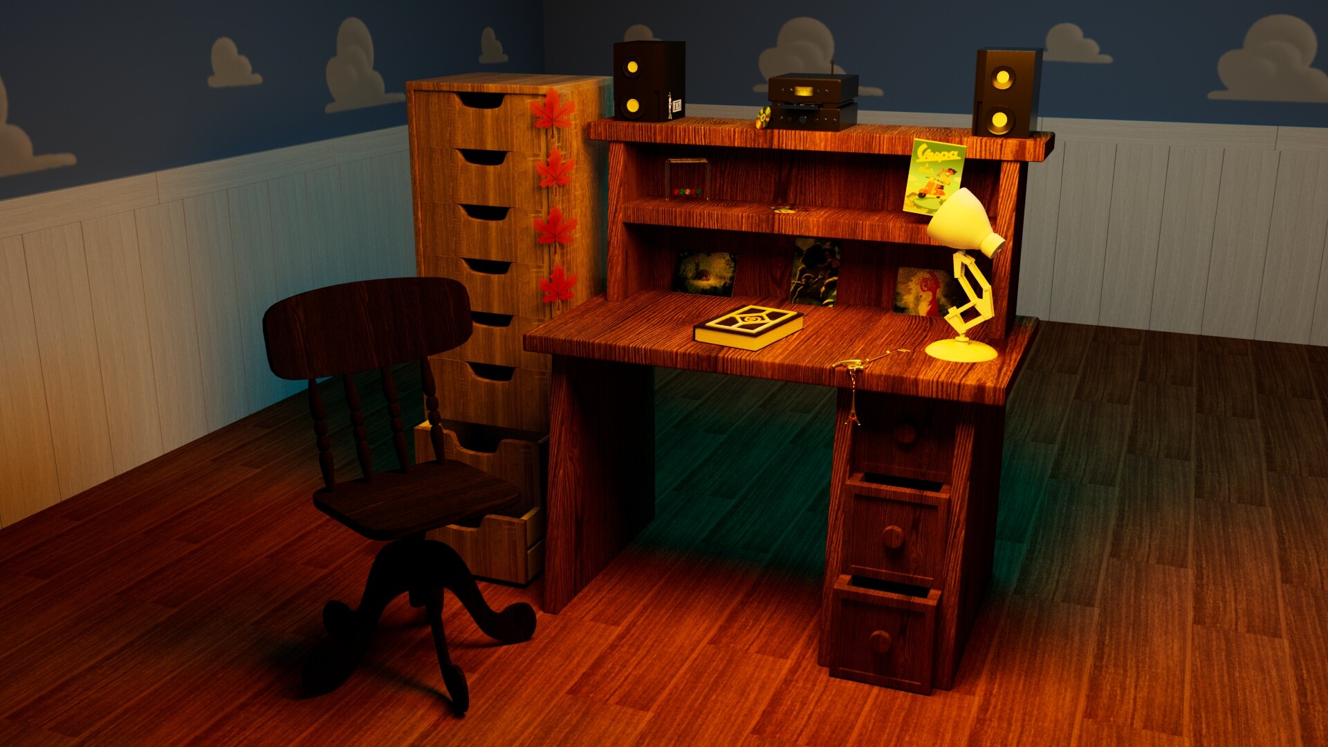 ArtStation - Disney Environment - Office