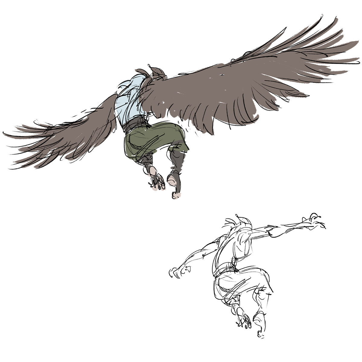 ArtStation - character exploration sketches