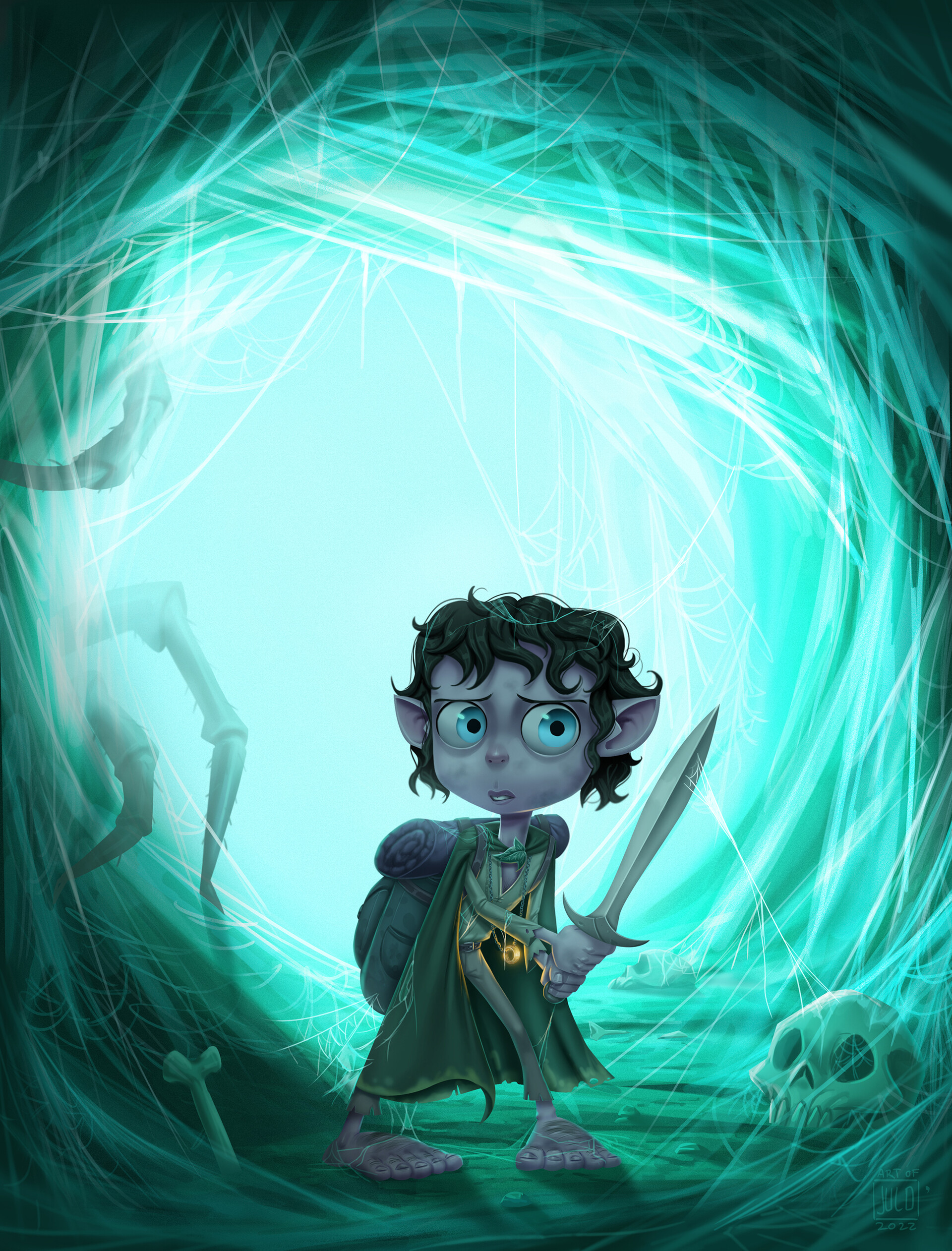 ArtStation - Into Shelob's Lair