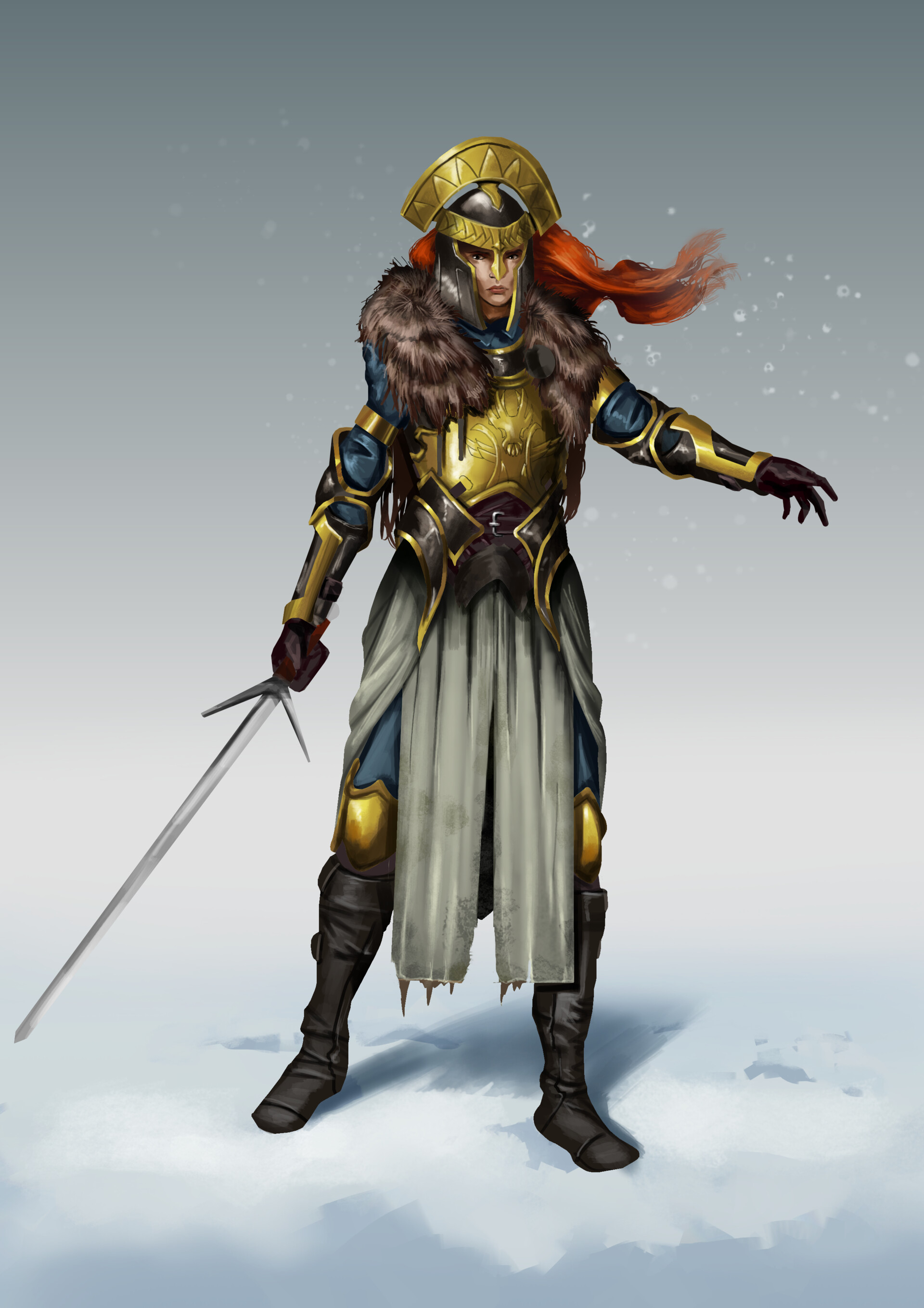 ArtStation - Northern Warrior