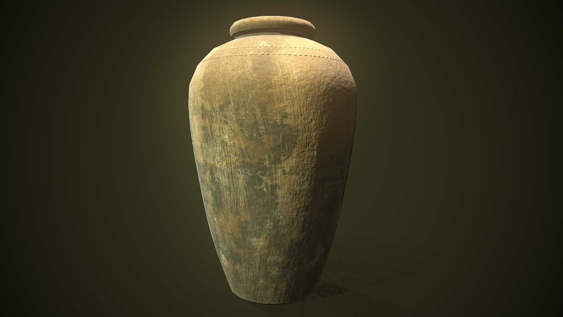 ArtStation - game prop , clay pot