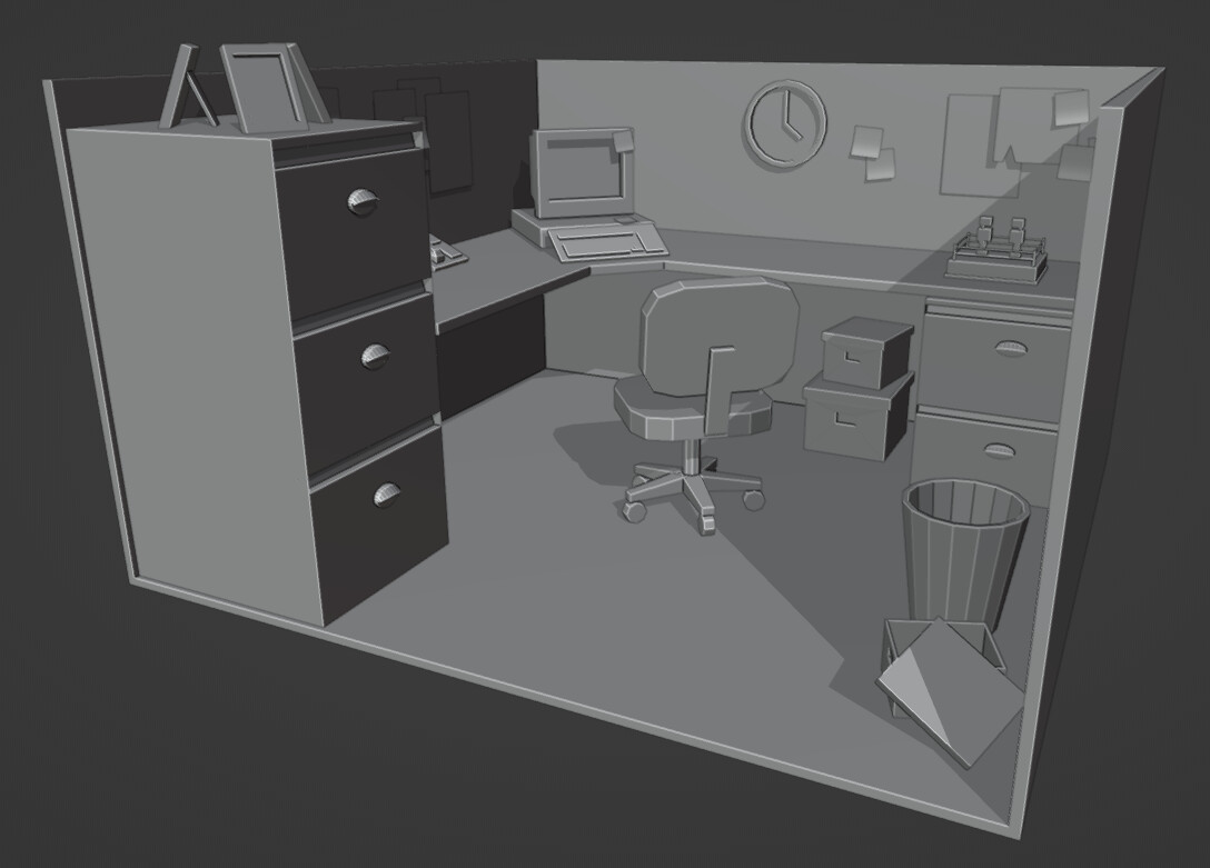 Samantha - Worker's Cubicle