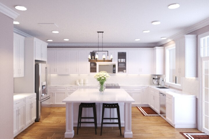 ArtStation - kitchen interior