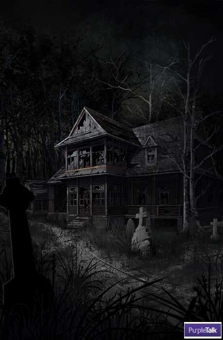 ArtStation - Hunted house