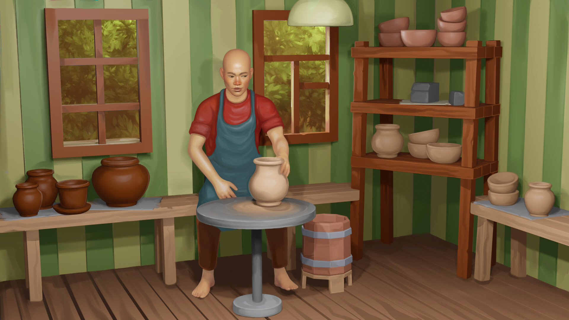 ArtStation - Pottery art