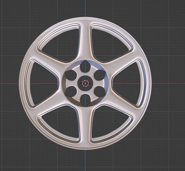 ArtStation - Bugatti Car Rim