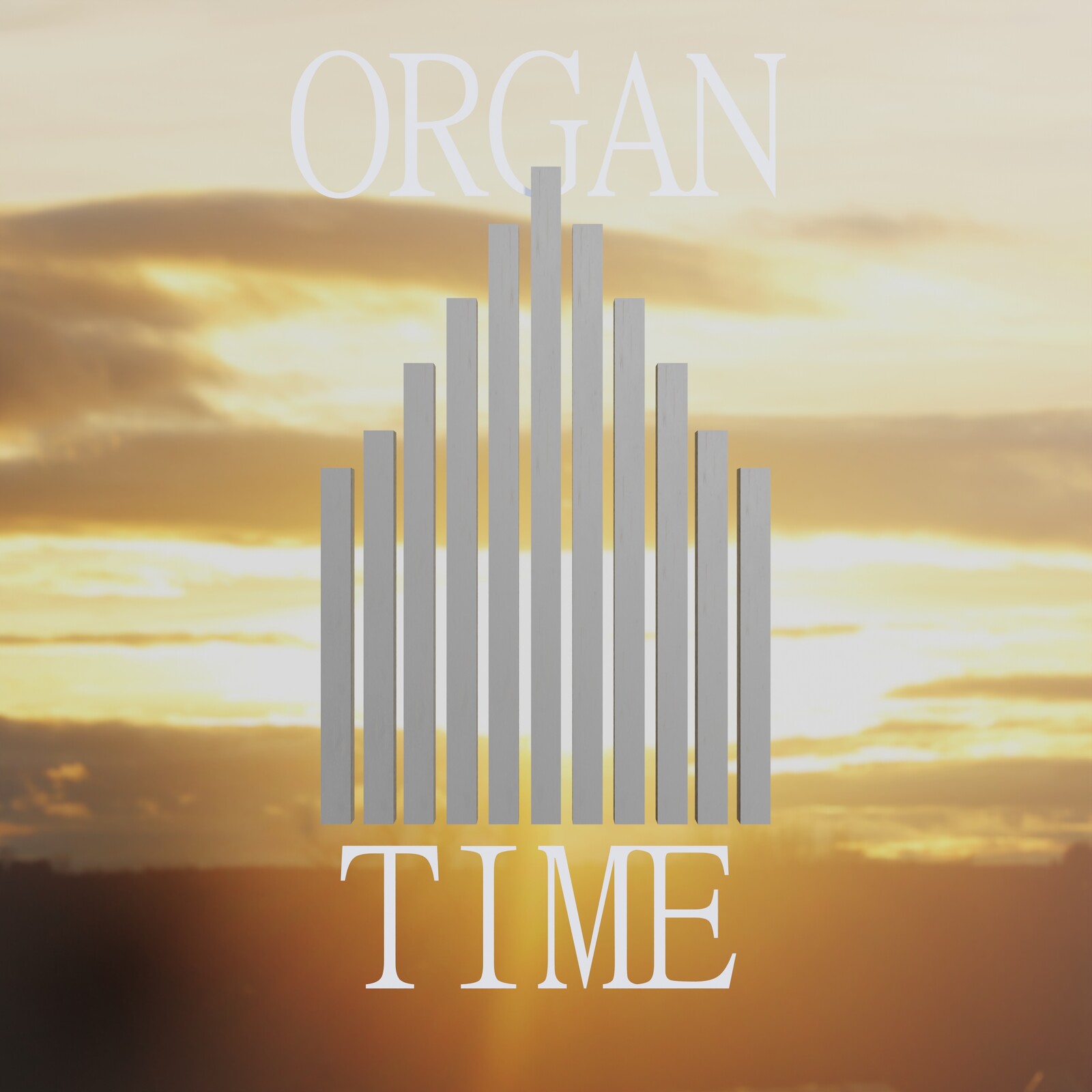 Josef Ebner - ORGAN TIME - Cover