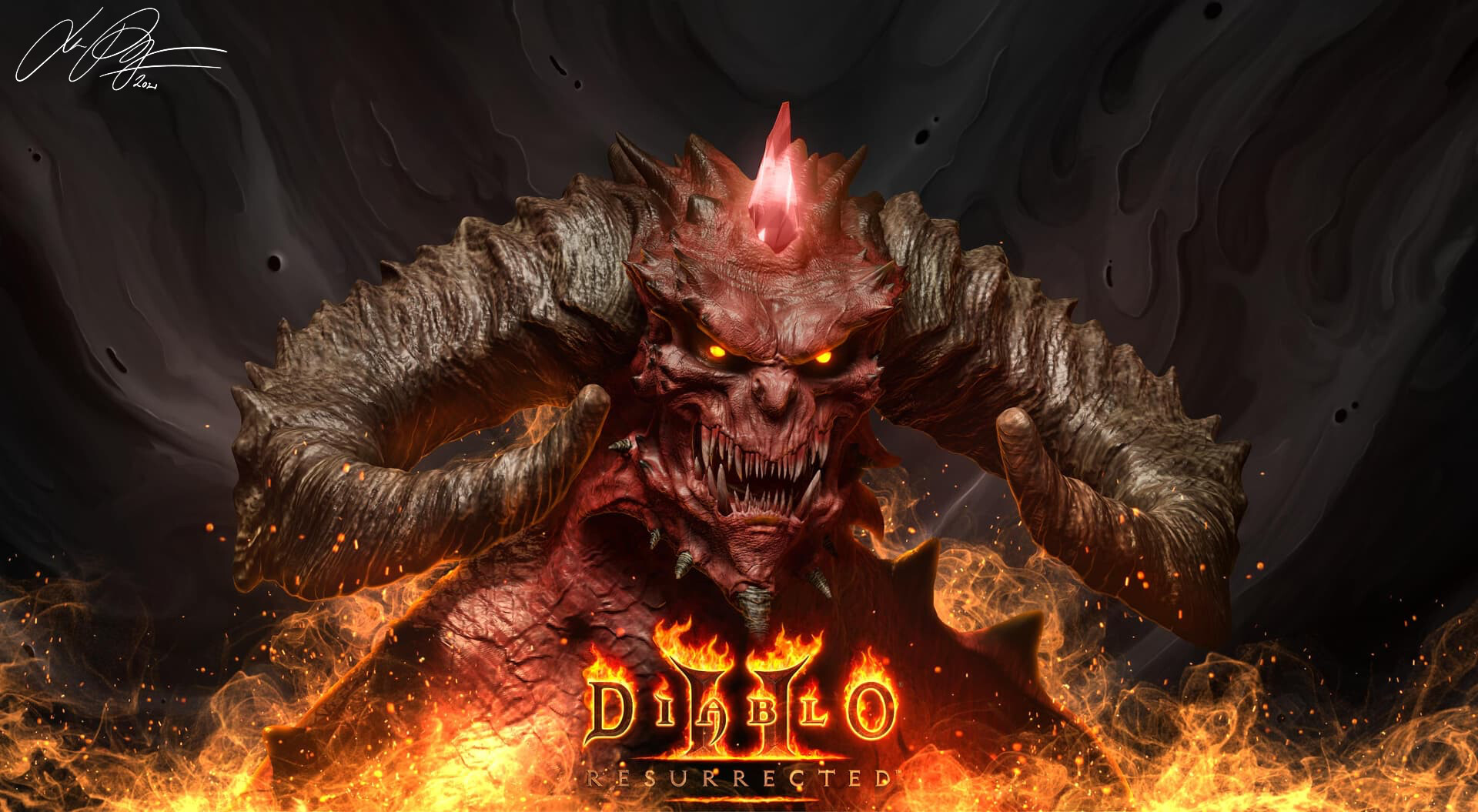 ArtStation - Diablo II Resurrected Fan sculpt