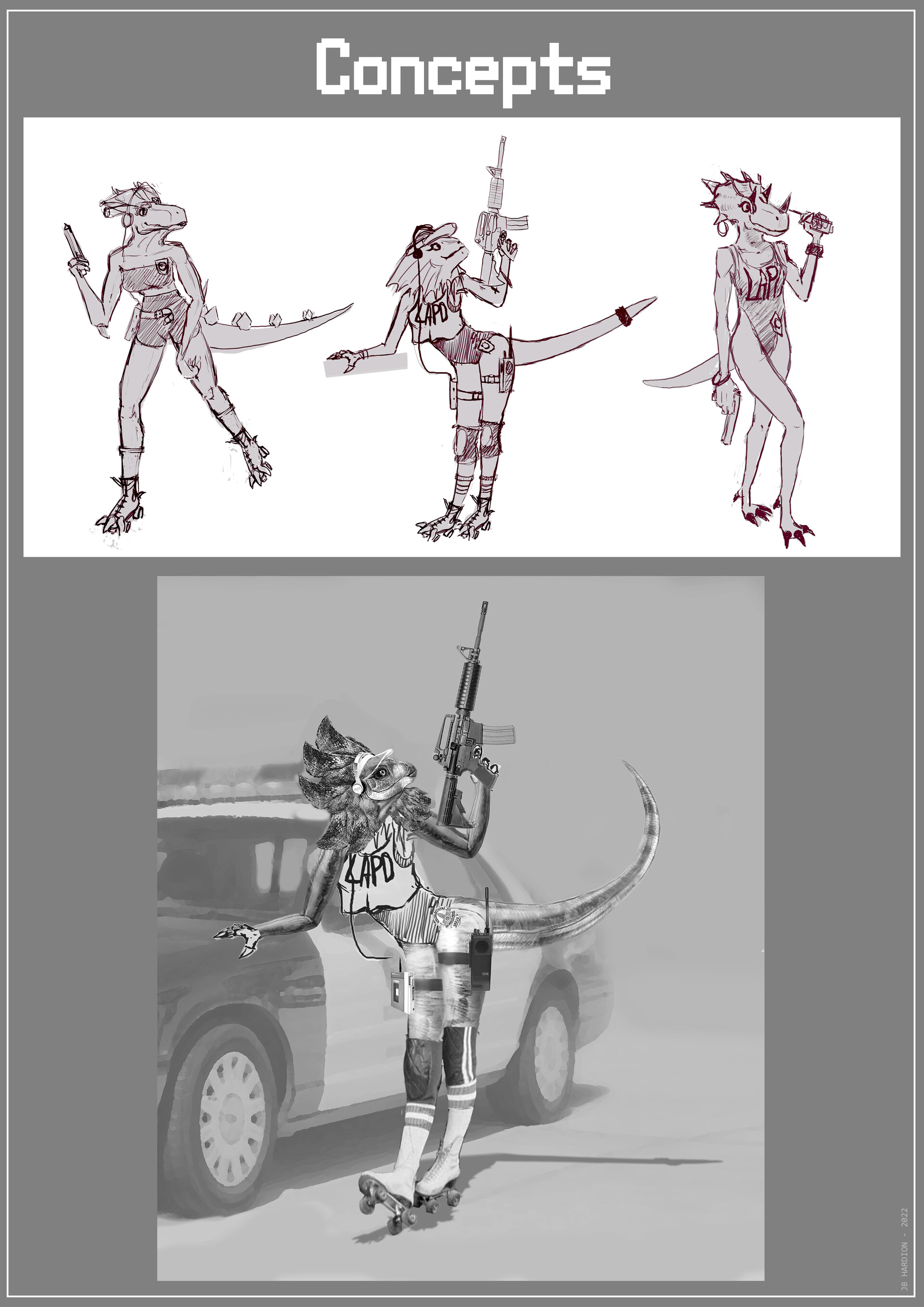 Jean-Baptiste Hardion - Dino Cop - TV Show