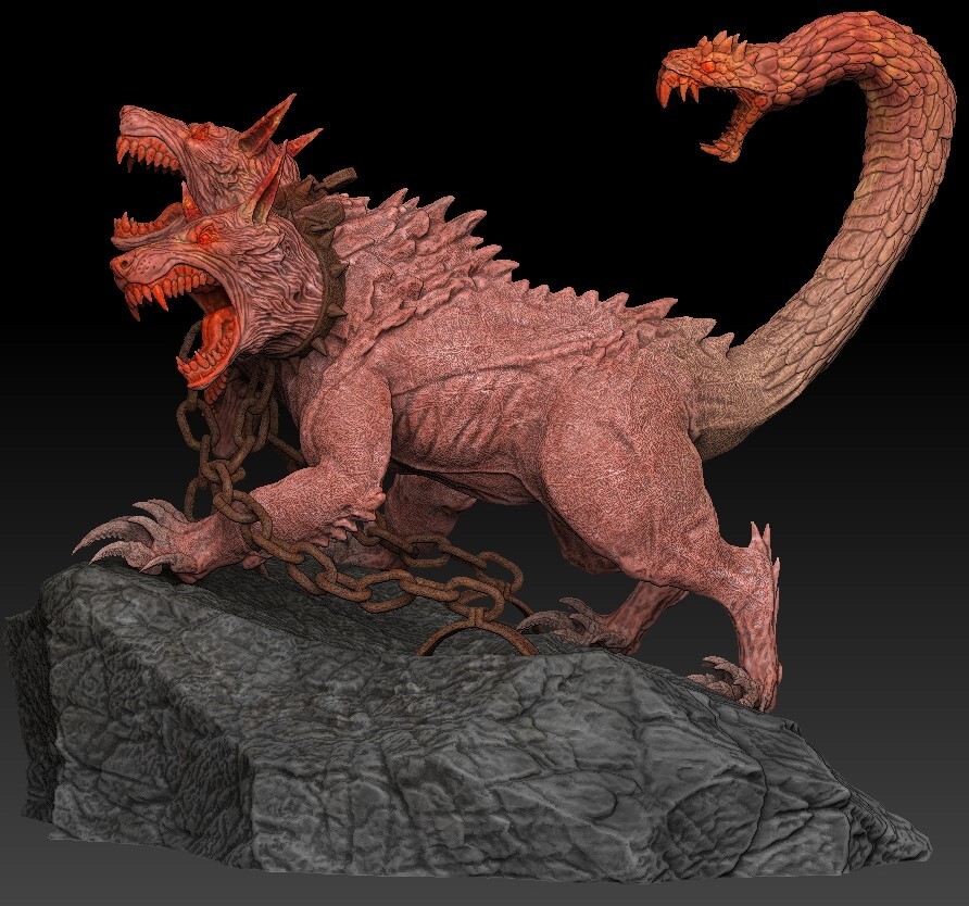 God Of War 3 Cerberus