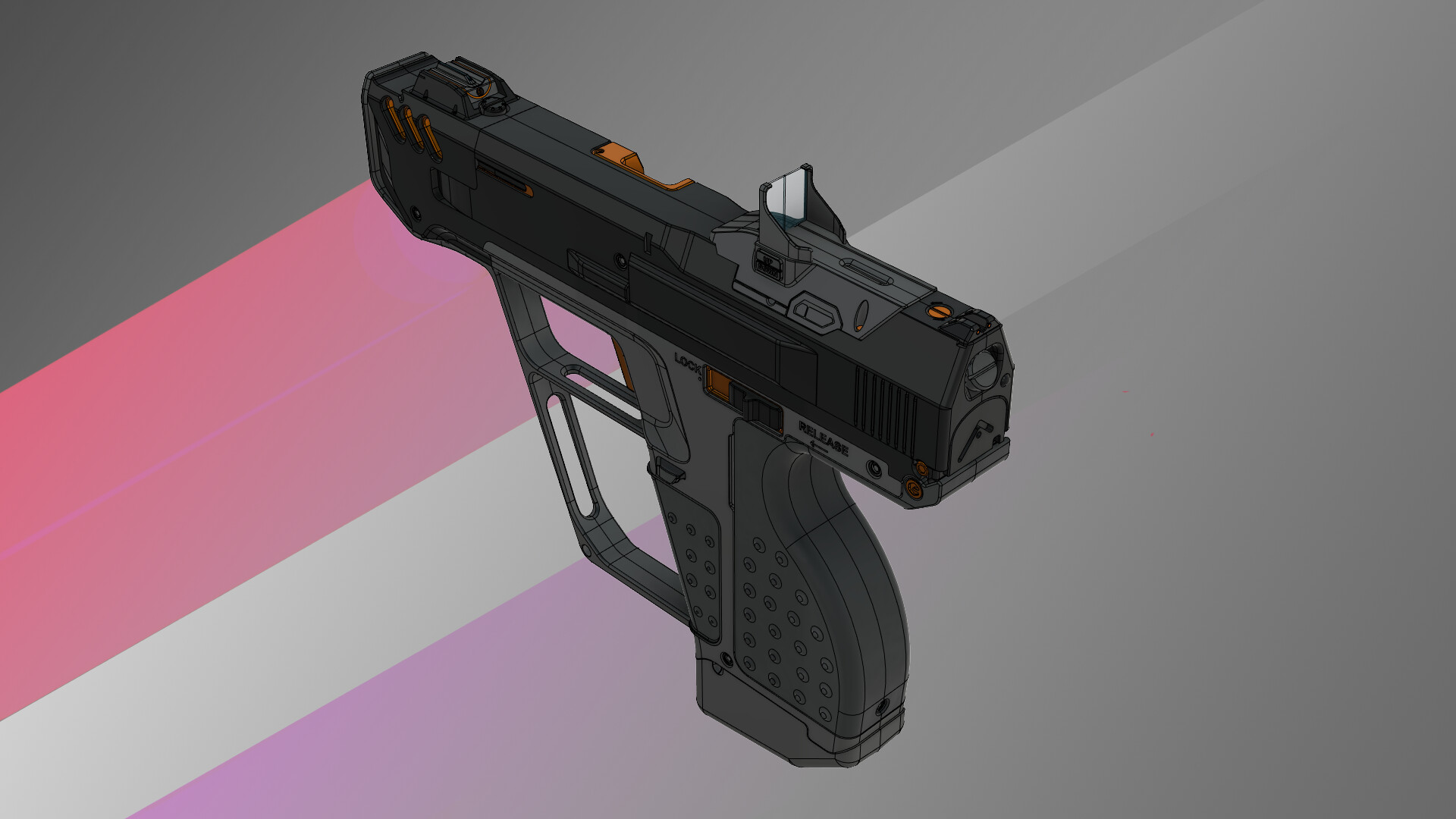 ArtStation - Huhh Handgun