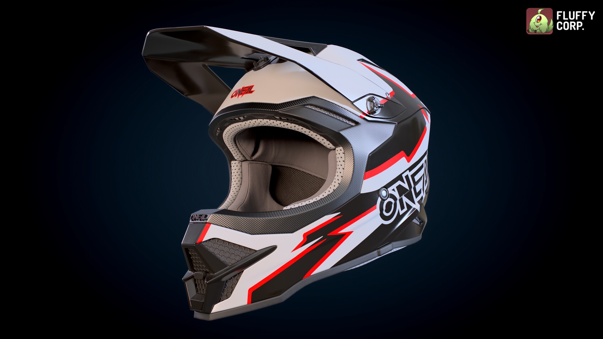 Fluffy corp - Motorbike helmet