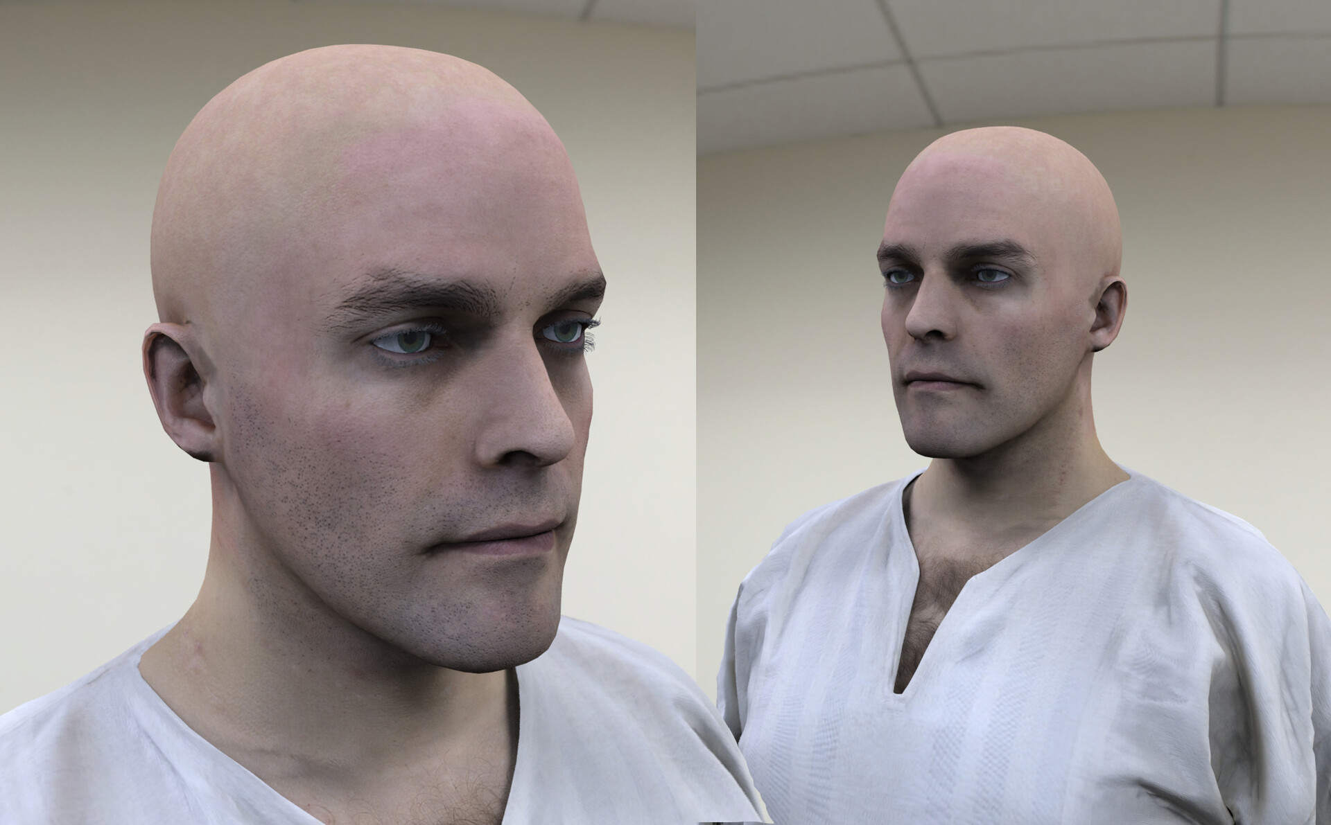 Damian Pannell - 4d Scan Photogrammetry - Characters