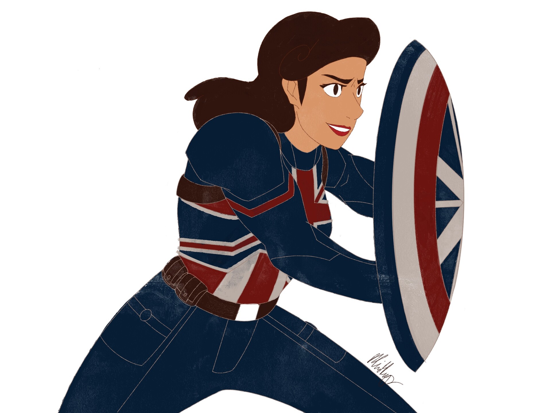 ArtStation - Captain Carter