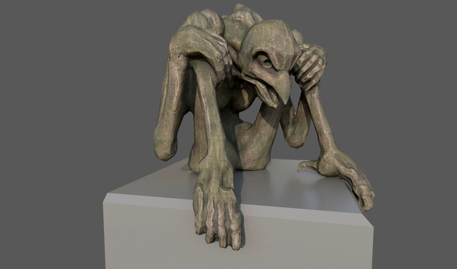 ArtStation - Hideous Gargoyle