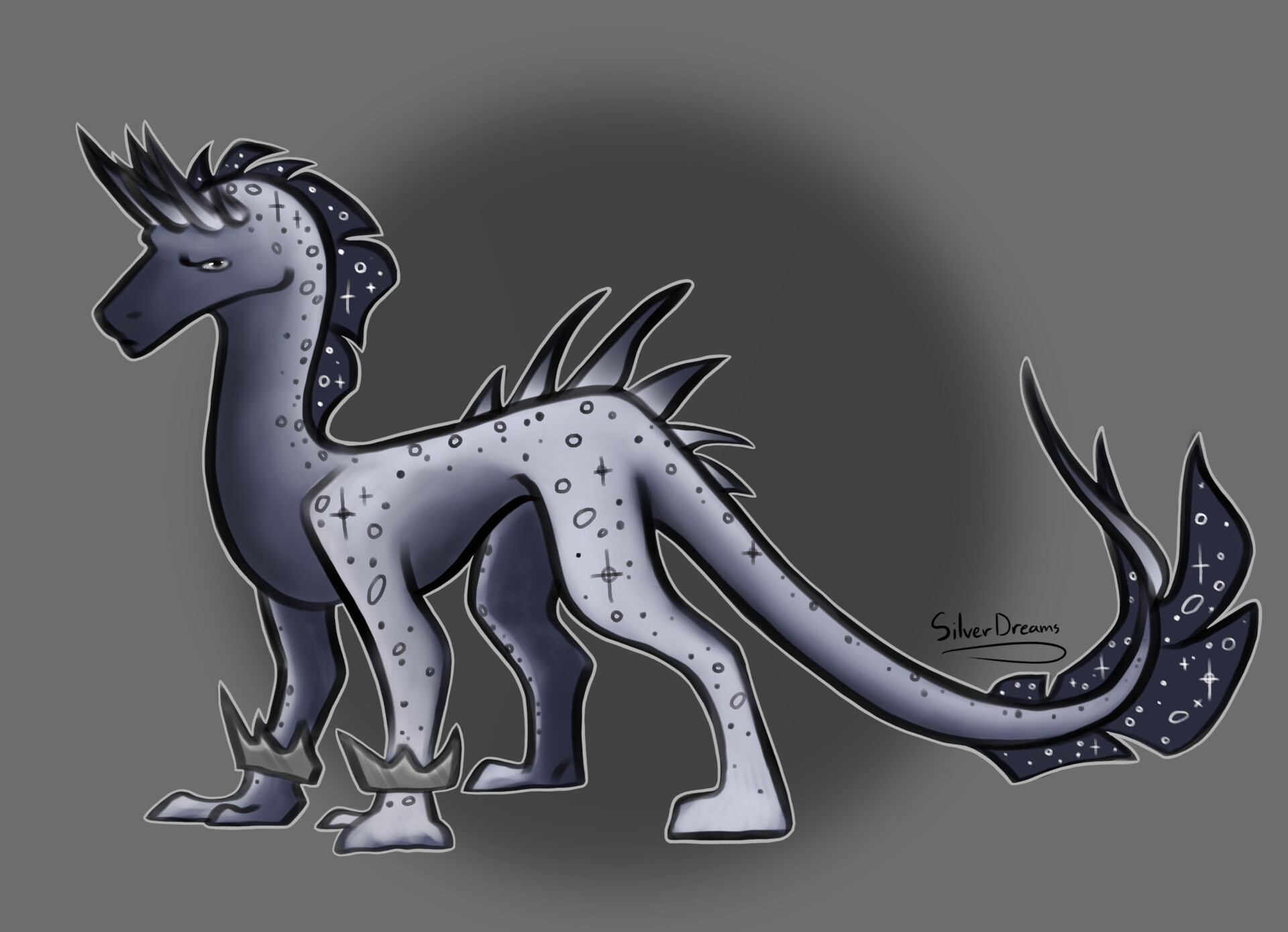 ArtStation - Night Dragon Character Design