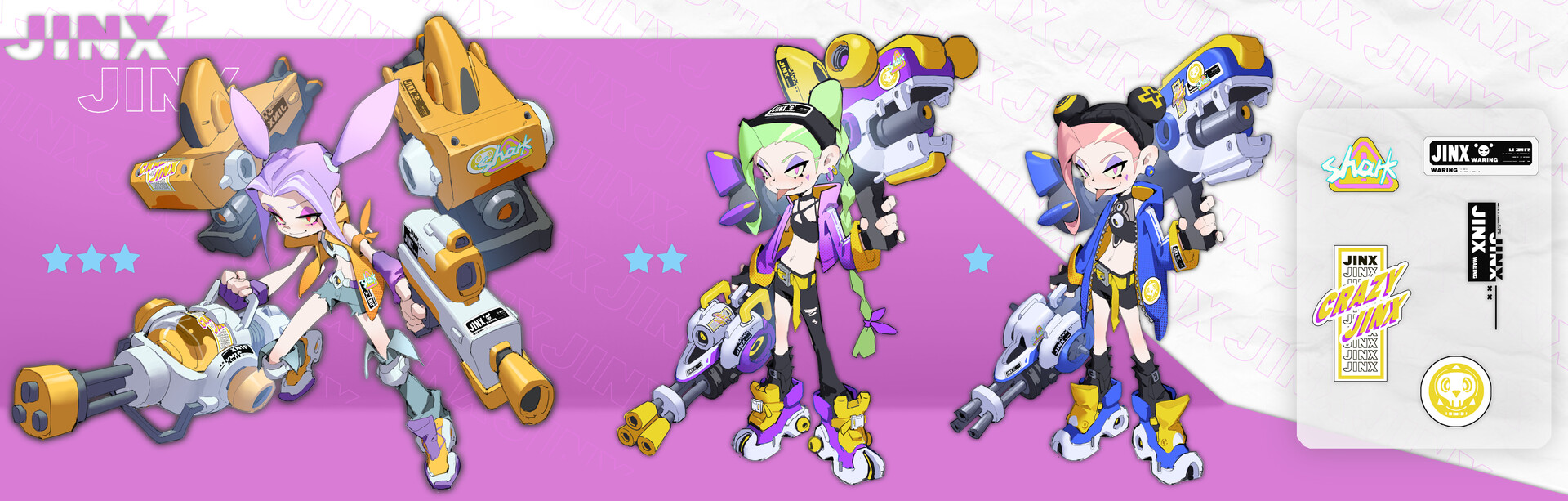ArtStation - 超鱿型JINX