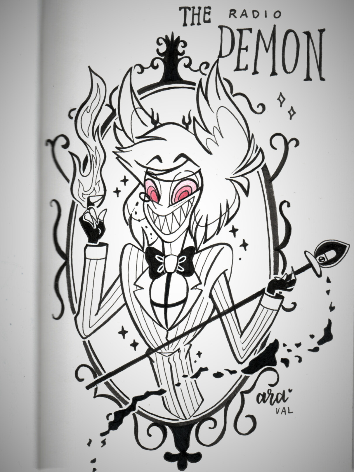 ArtStation - #INKTOBER 2022 DAY 6: DEMON