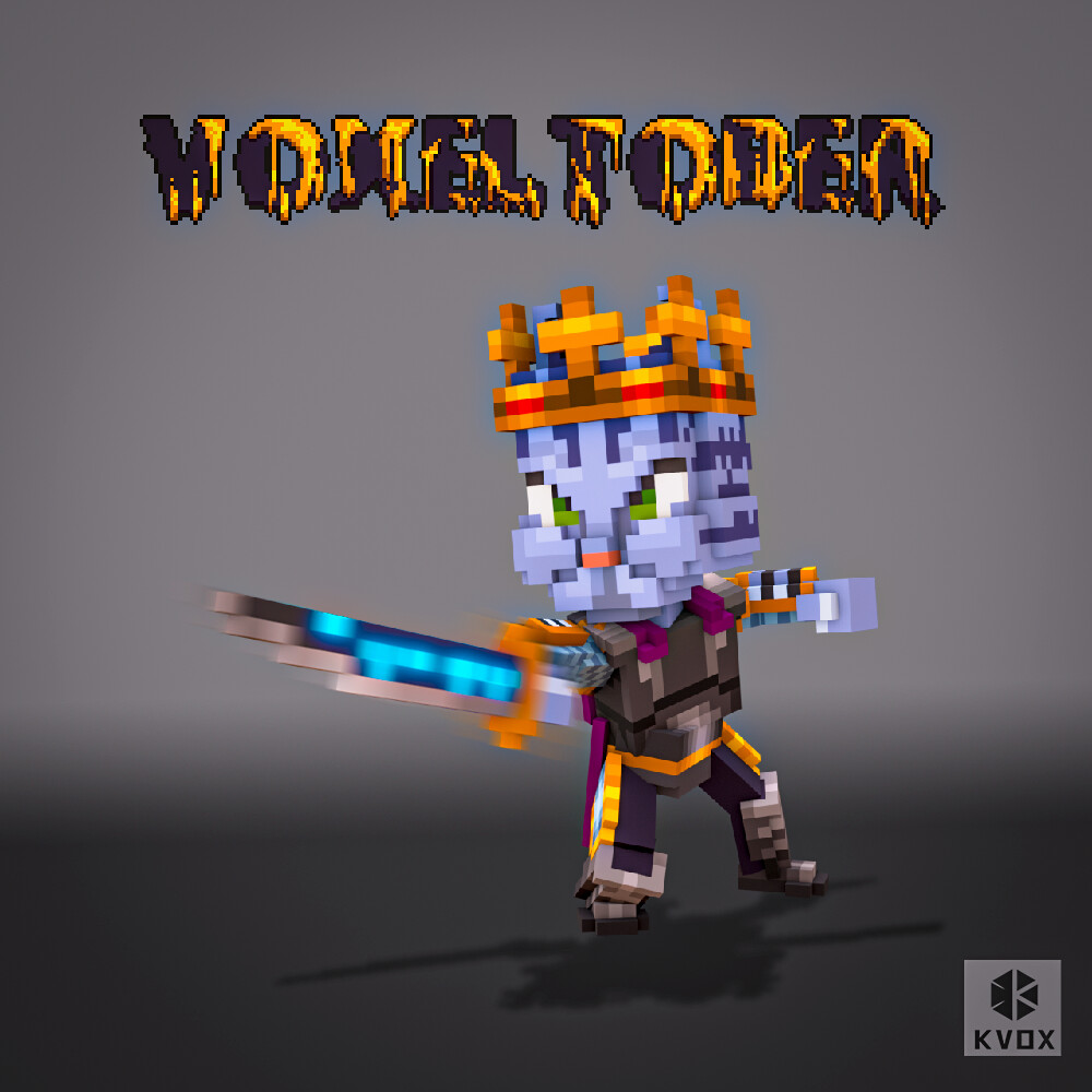 ArtStation - king cat