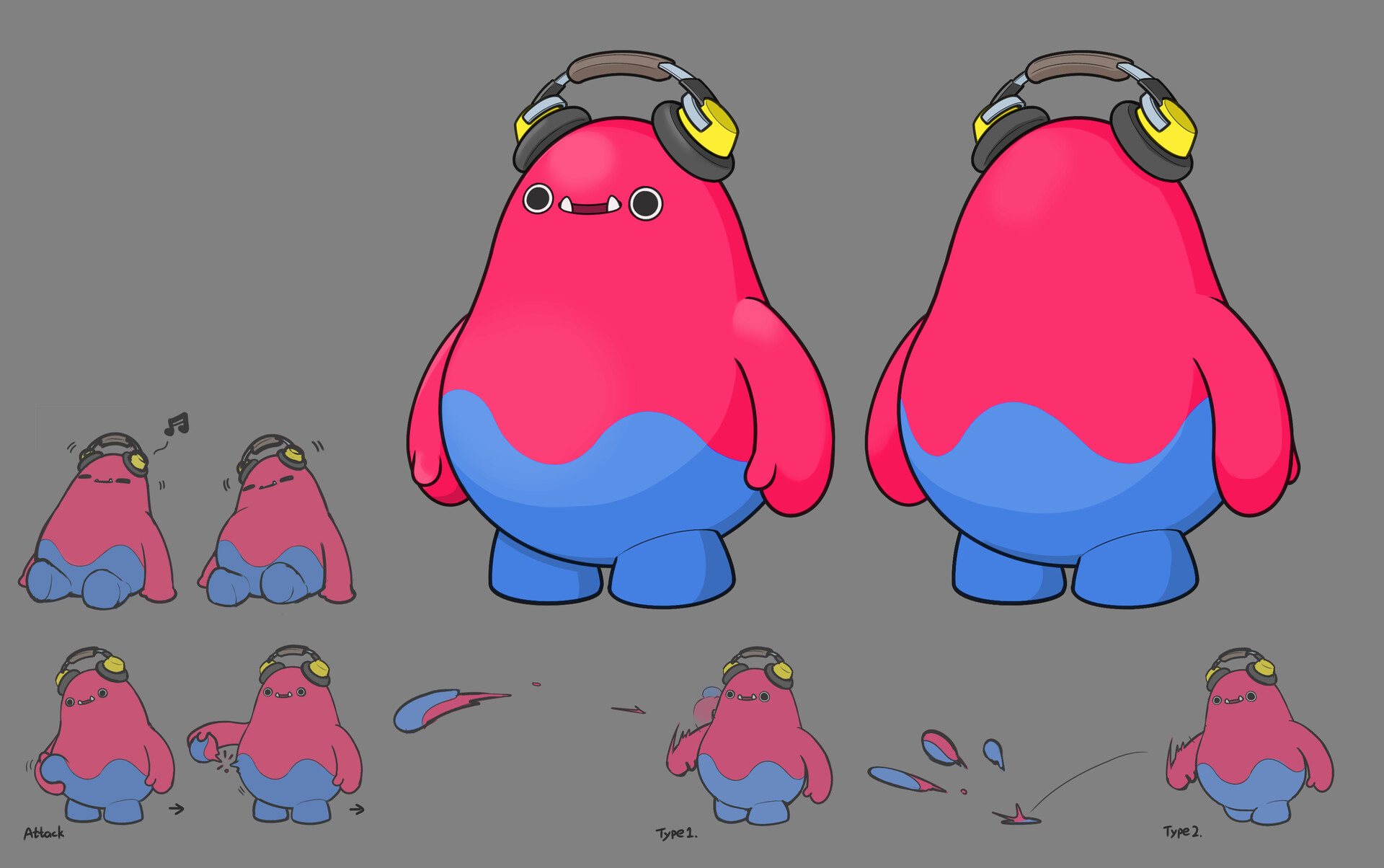 ArtStation - Monster - Chibi Toy 1