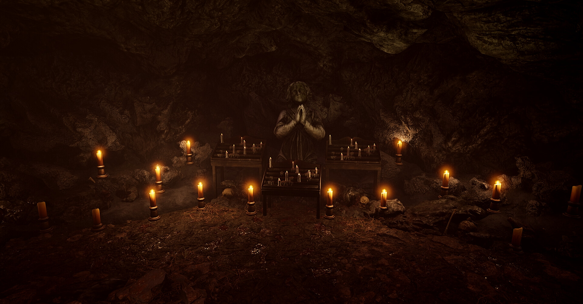 ArtStation - Horror Cave Level Design