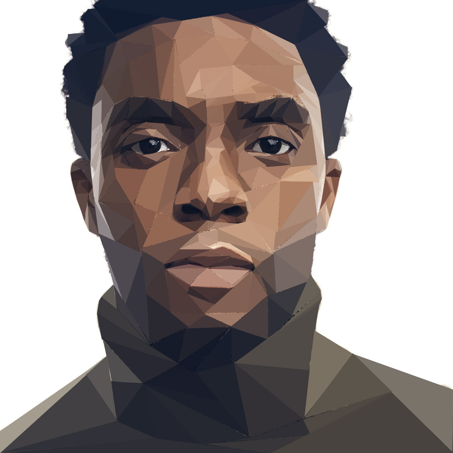 ArtStation - ploy art , magazine , 3d frame, raw picture editing