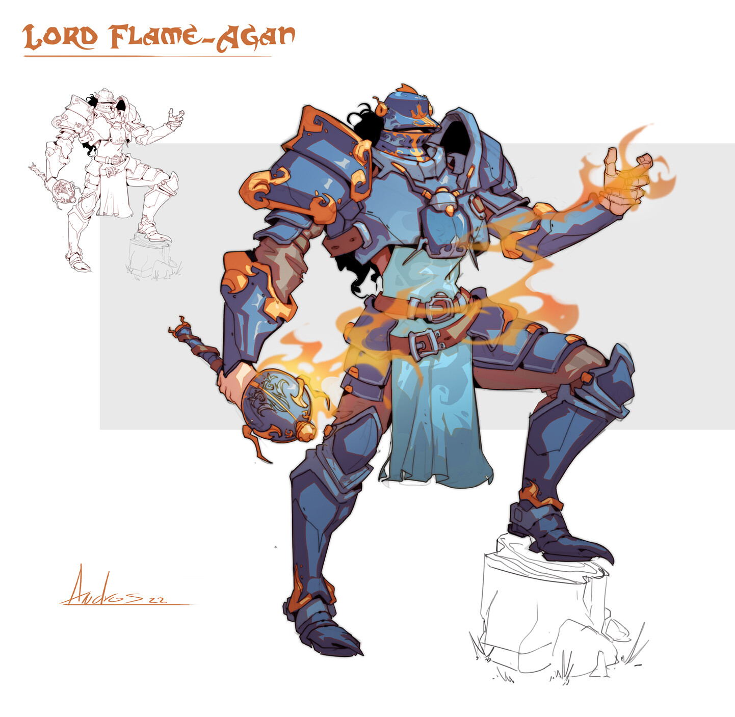 Andros Martínez - Lord Flame-Agan