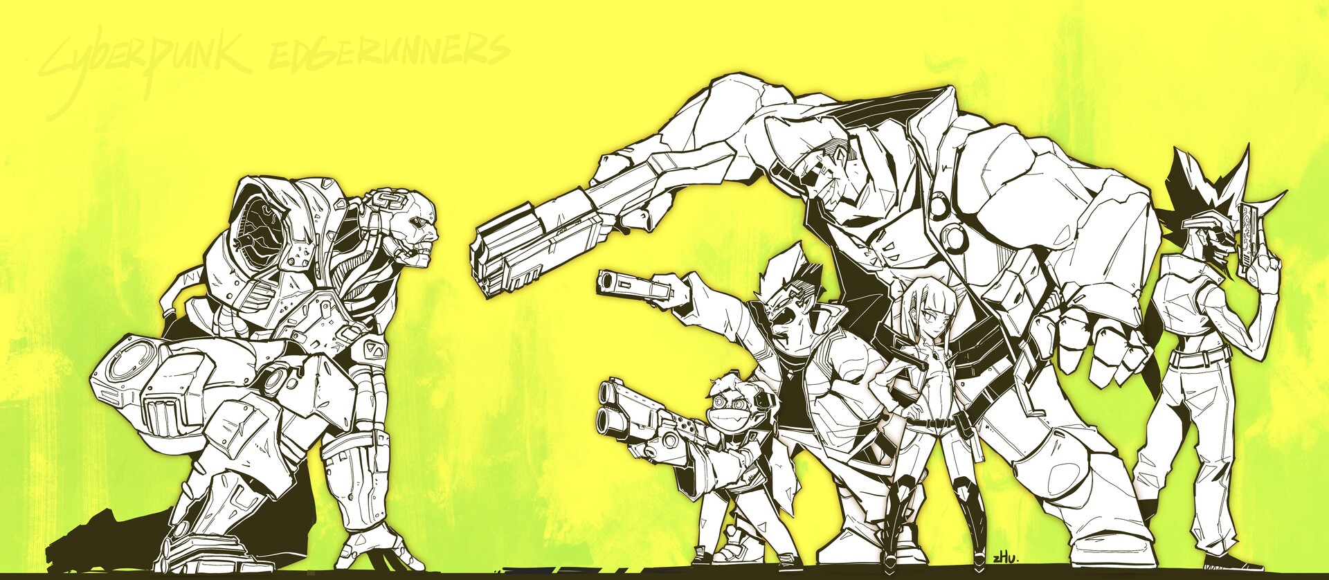 ArtStation - cyberpunk edgerunners