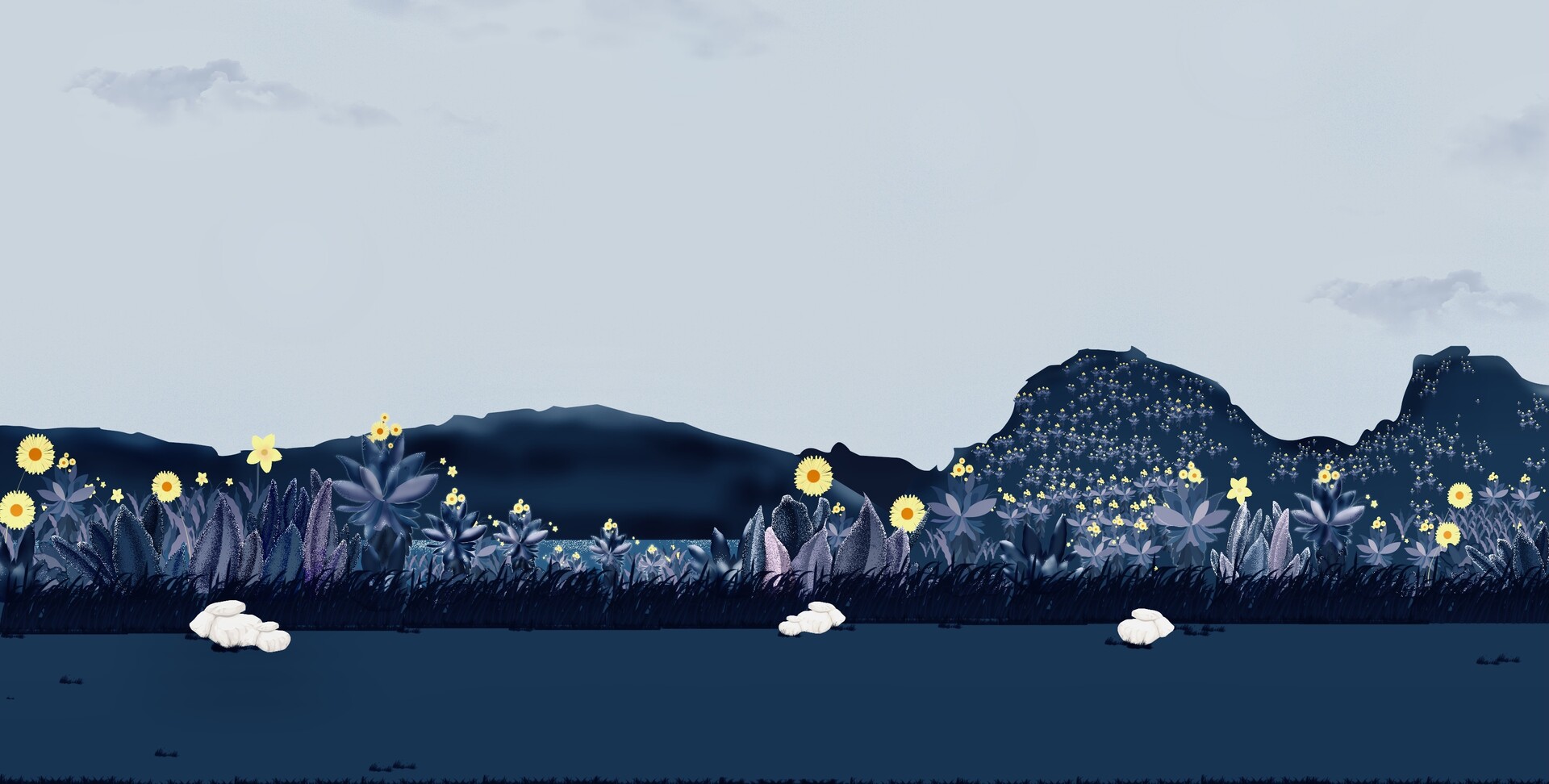 ArtStation - Background by videogame, theme: the frailejones