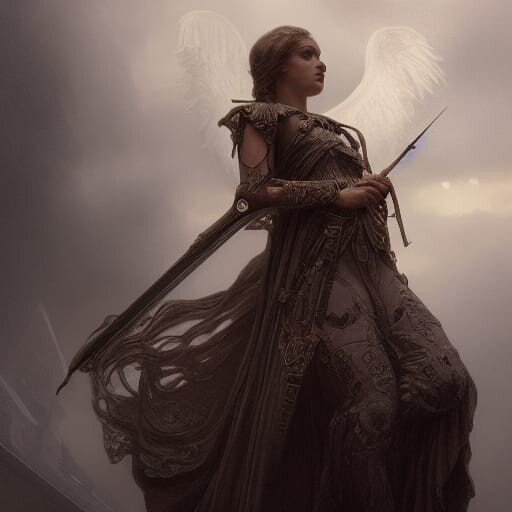 ArtStation - The angel of death