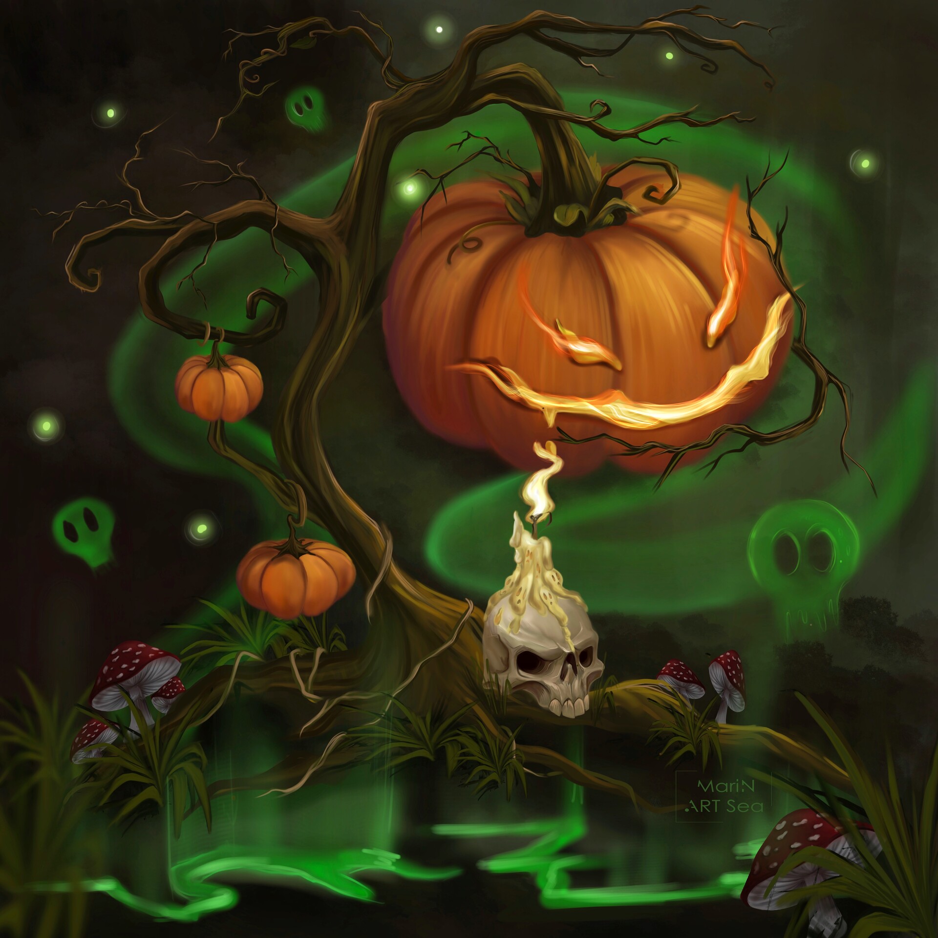 ArtStation - Happy Halloween 🎃
