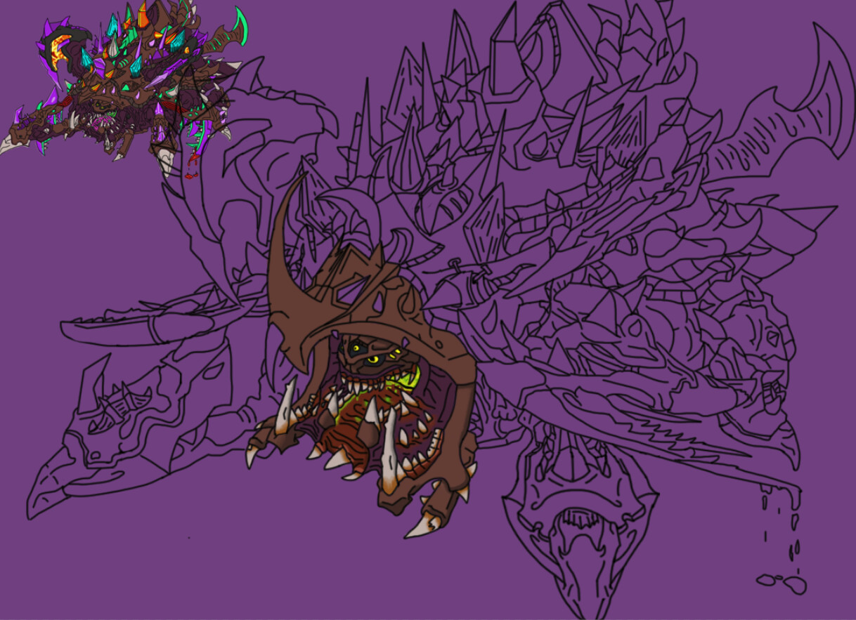 ArtStation - Matriarch - W.I.P - 2D Digital Drawing