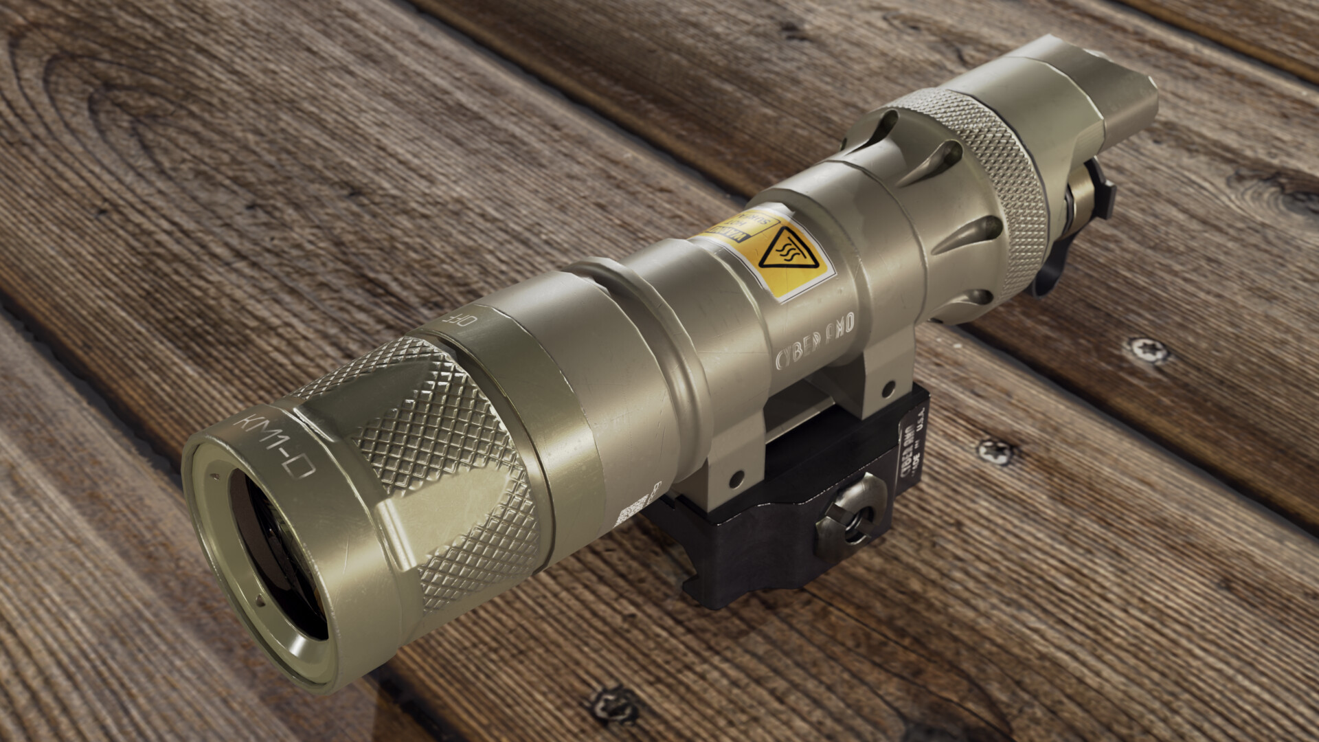 ArtStation - Tactical Flashlight