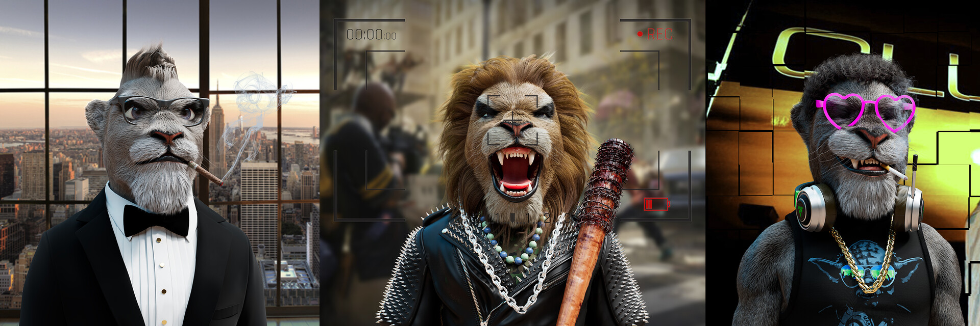 ArtStation - Lion NFT Project