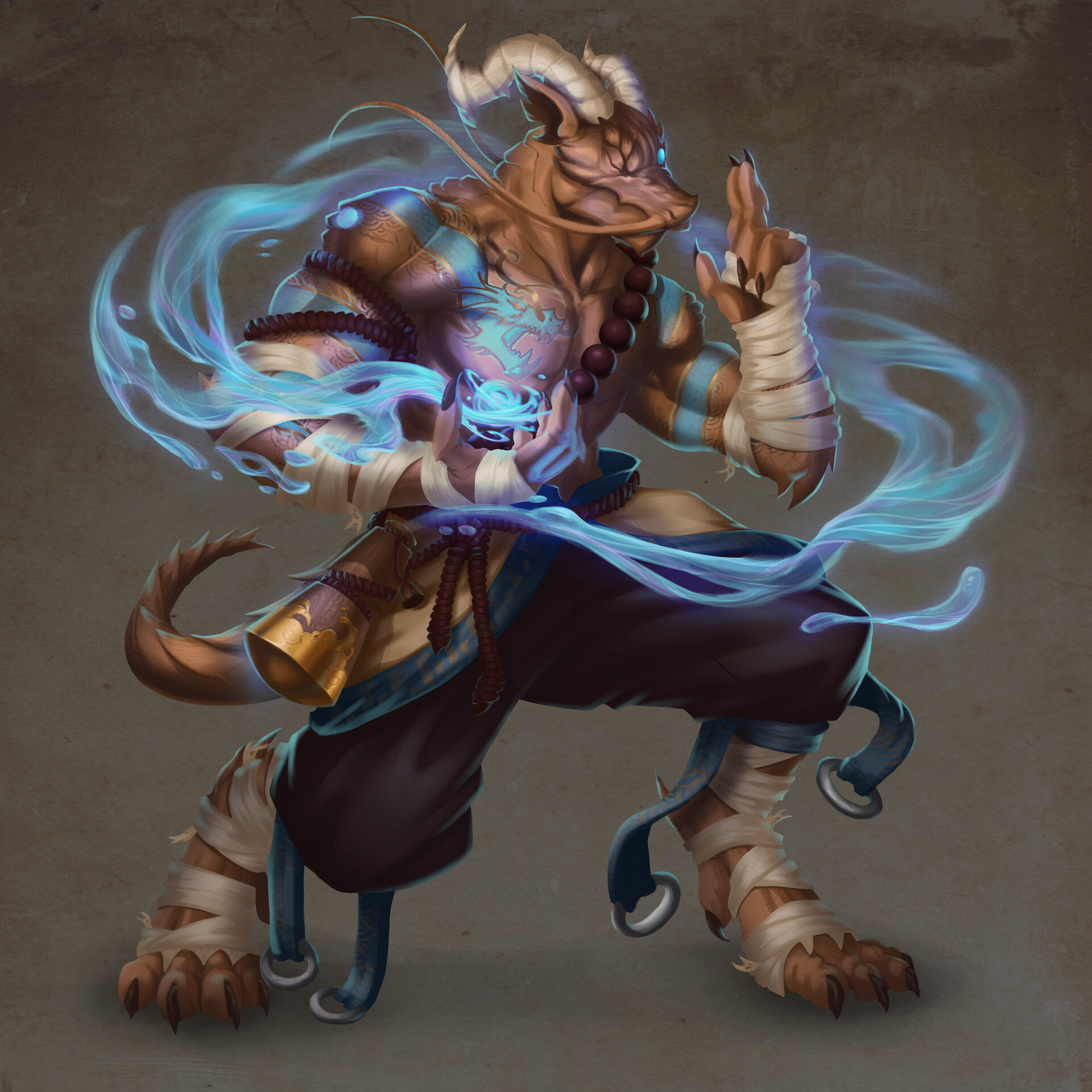 ArtStation - DnD class: Monk